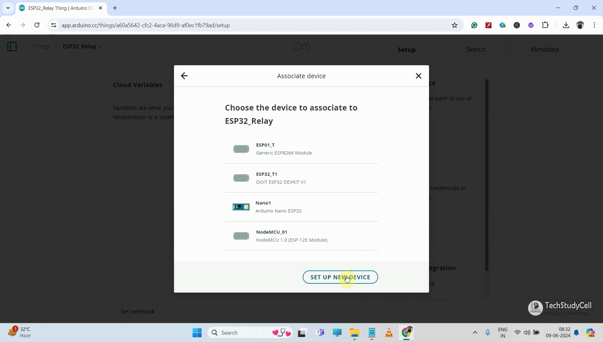 ESP32 Home Automation Using Arduino IoT Cloud Google Assistant : 16 ...