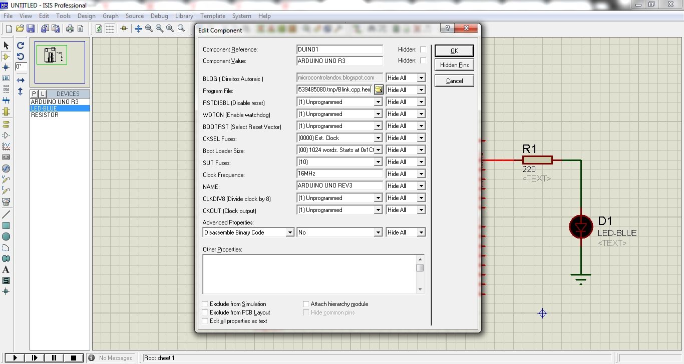 How to Simulate Arduino in Proteus : 4 Steps - Instructables