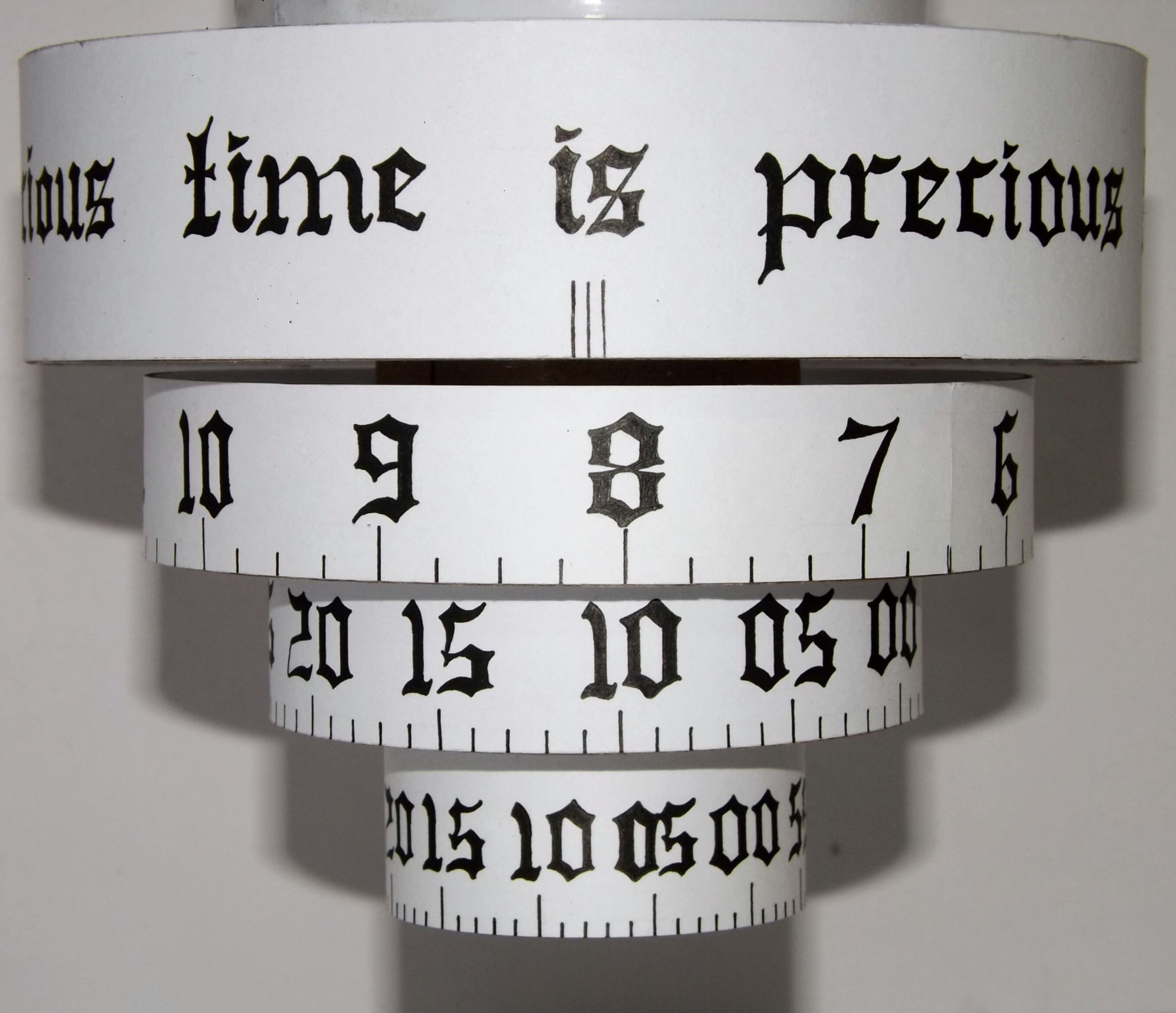 Cardboard Paper Ring Clock : 10 Steps (with Pictures) - Instructables