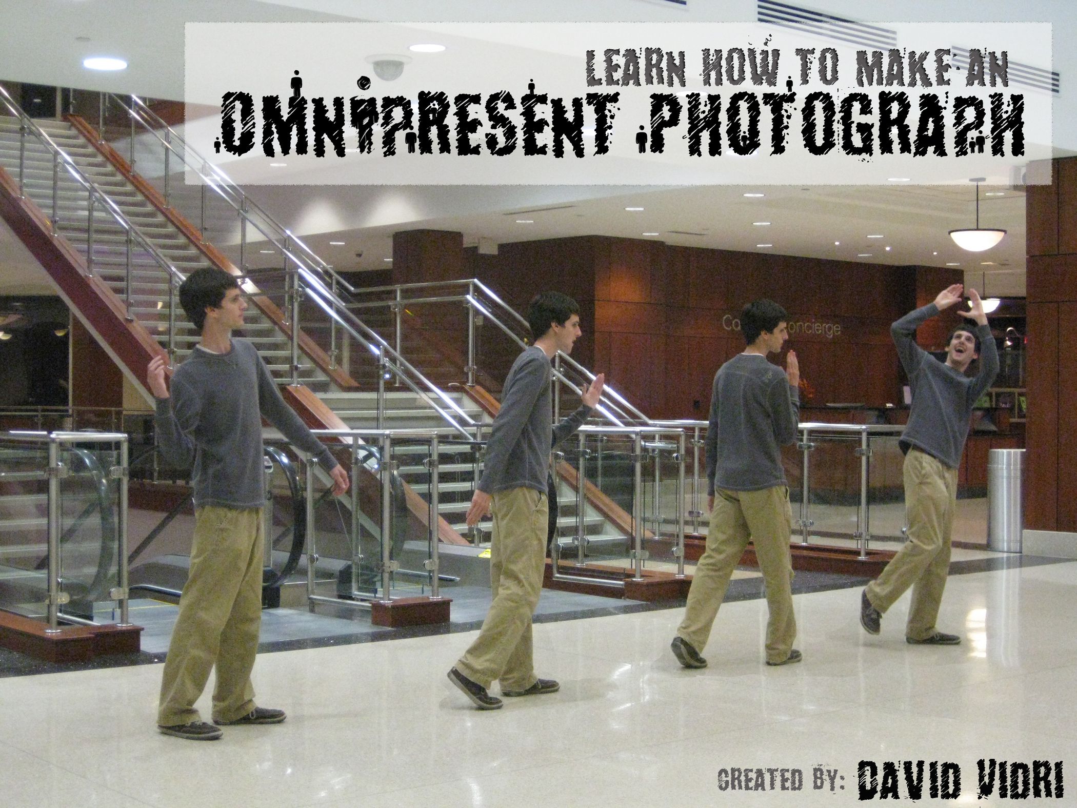 How to Make an Omnipresent Photograph : 9 Steps - Instructables