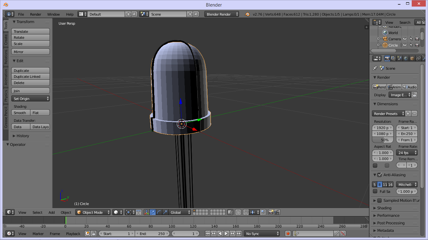 Creating an LED in Blender : 18 Steps - Instructables
