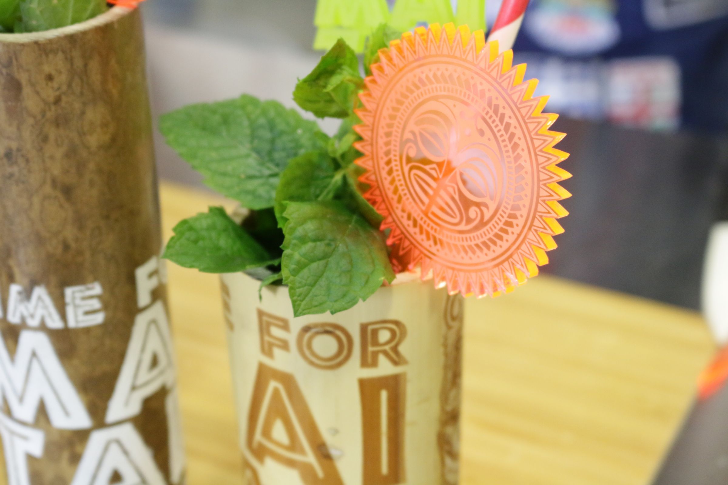 Engraved Bamboo Tiki Cups and Swizzle Sticks : 5 Steps (with Pictures ...