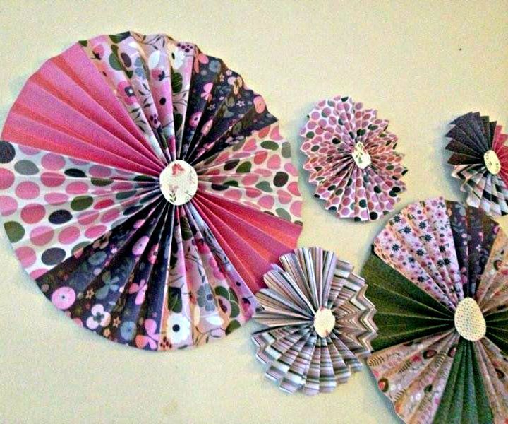 Pinwheel Wall Decor : 6 Steps (with Pictures) - Instructables