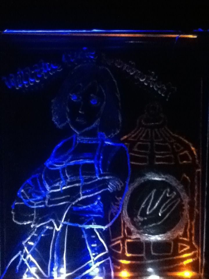 Multi Layer/ Color LED Sign, Bioshock Themed : 5 Steps - Instructables