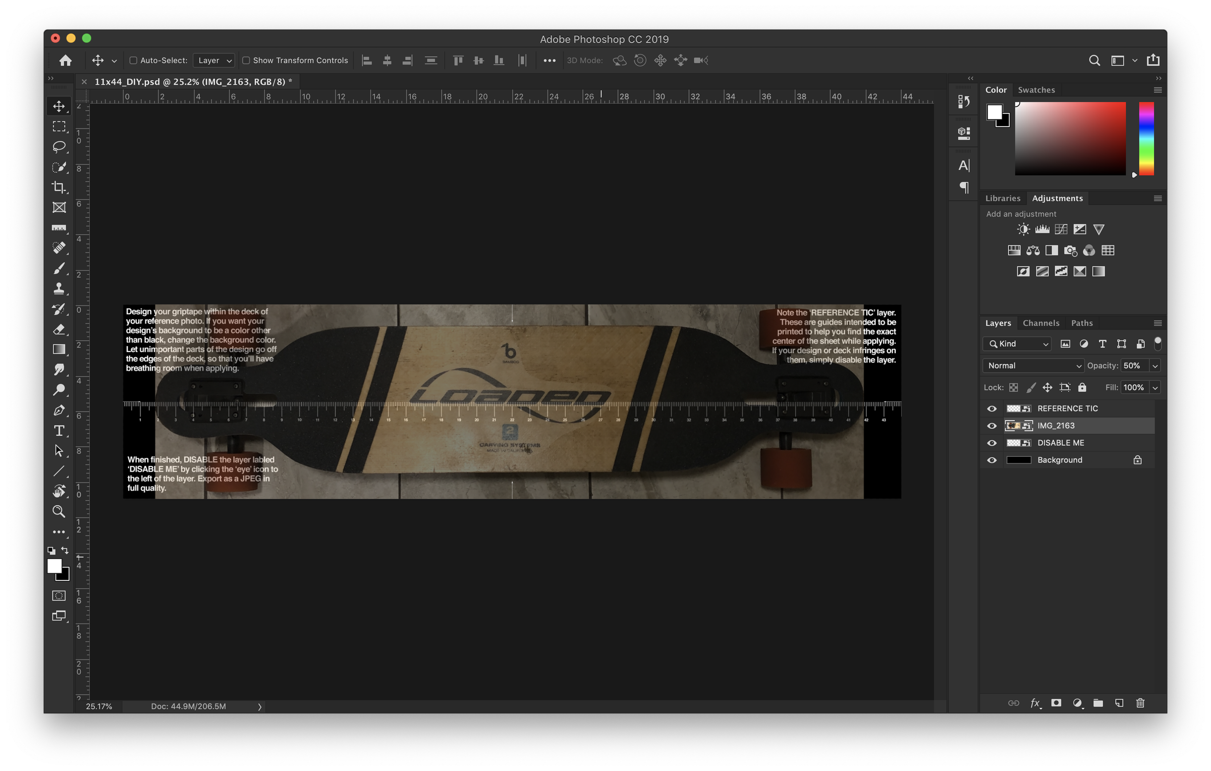 How to Make a Custom Grip Tape Template for Your Board : 14 Steps ...
