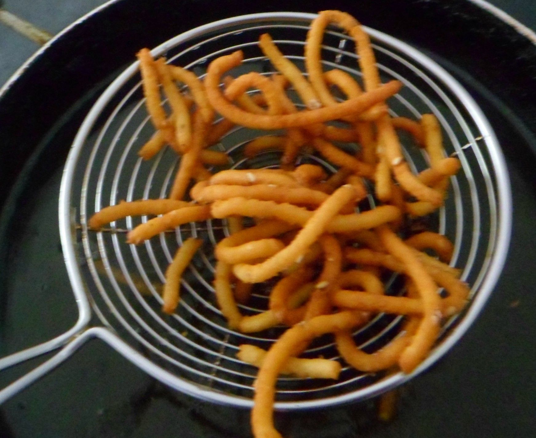 Curd Jantikalu(crispy Curd Snacks) : 6 Steps (with Pictures ...