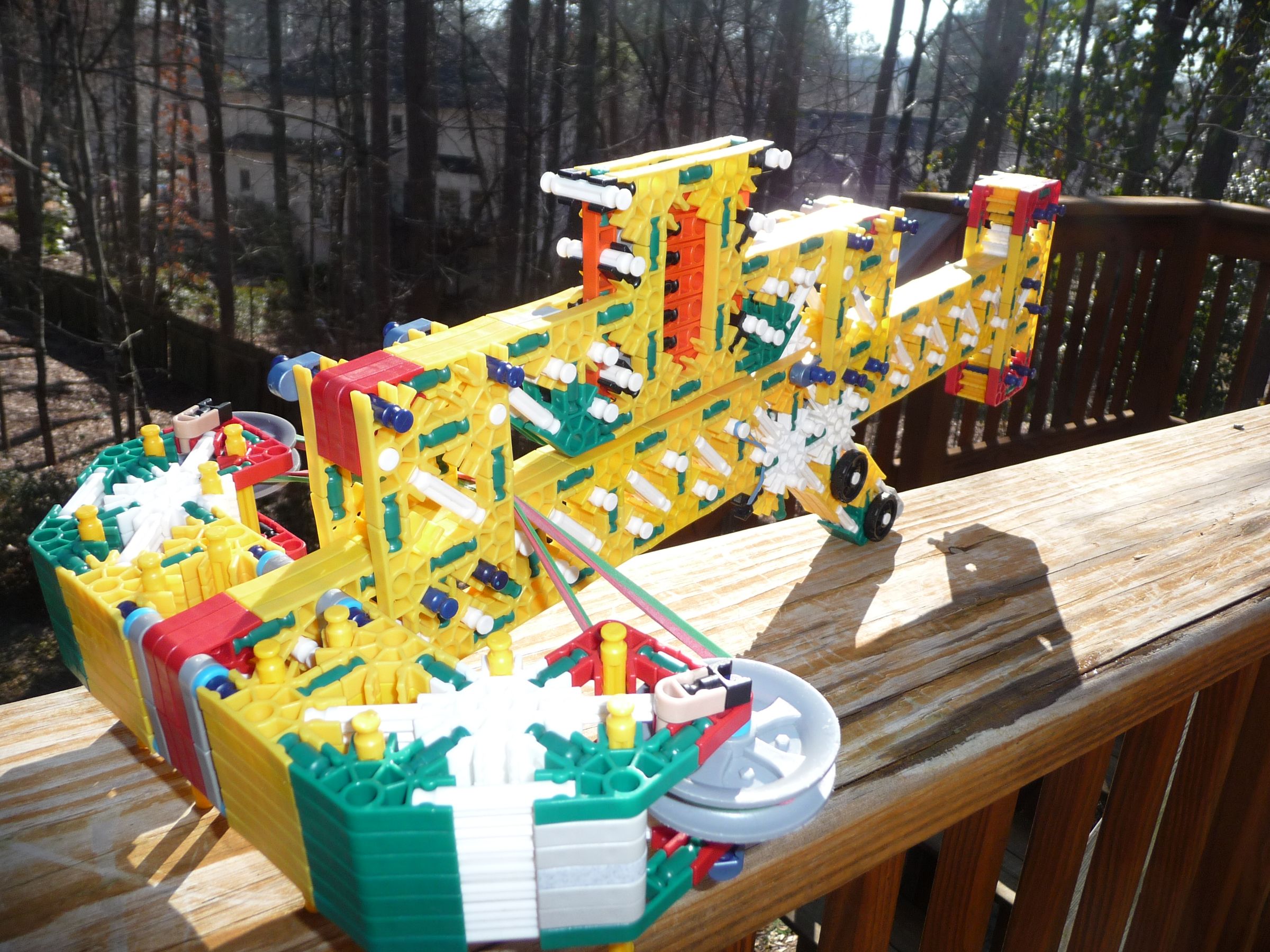 Knex Magazine Fed Crossbow - Instructables