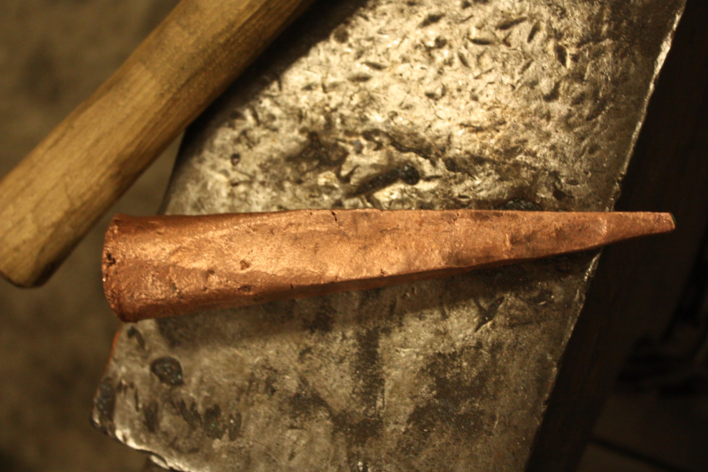 Blacksmithing Ancient Egyptian Copper Chisels : 6 Steps (with Pictures ...