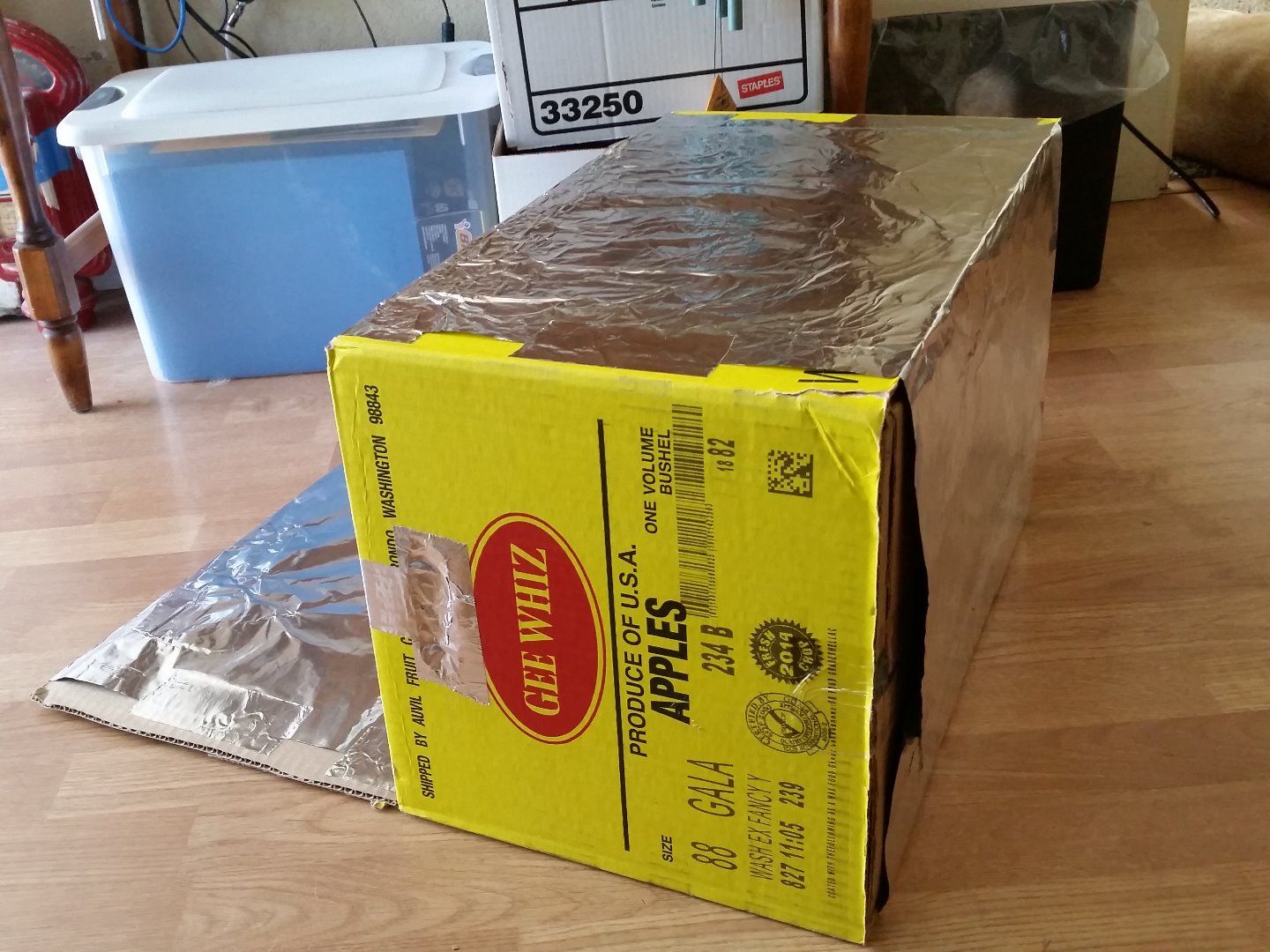 Make a Box Oven the Girl Scout Way : 8 Steps (with Pictures ...