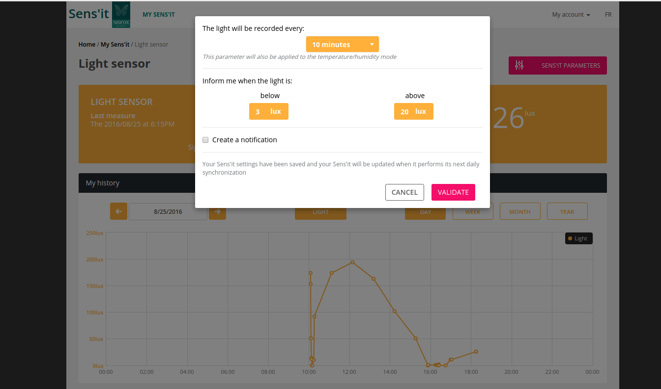 Lights Automation With a Sens'it and a Smart Plug : 5 Steps - Instructables