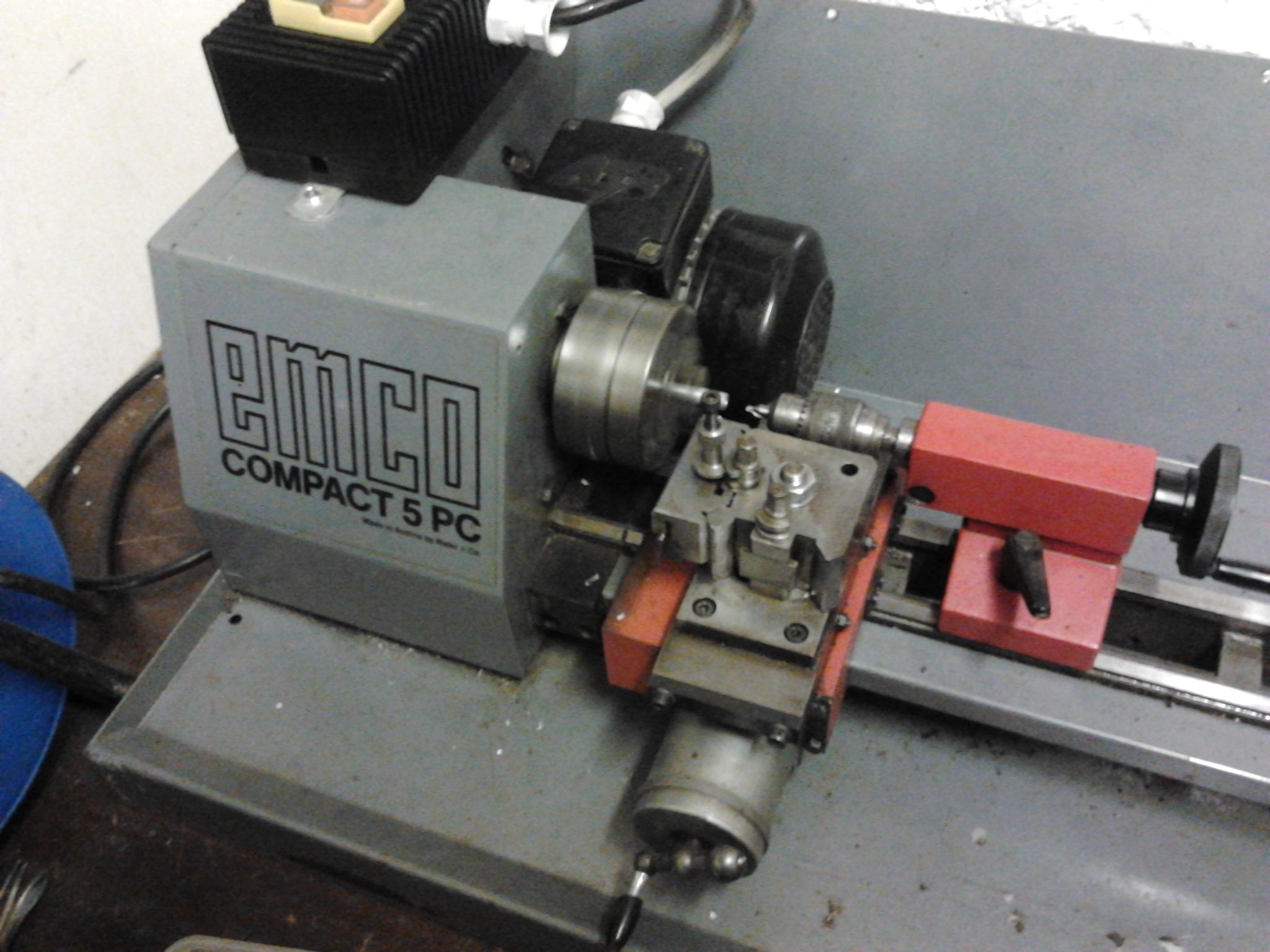 Downsizing a Broken Emco Compact 5 PC Lathe to Manual Operation ...
