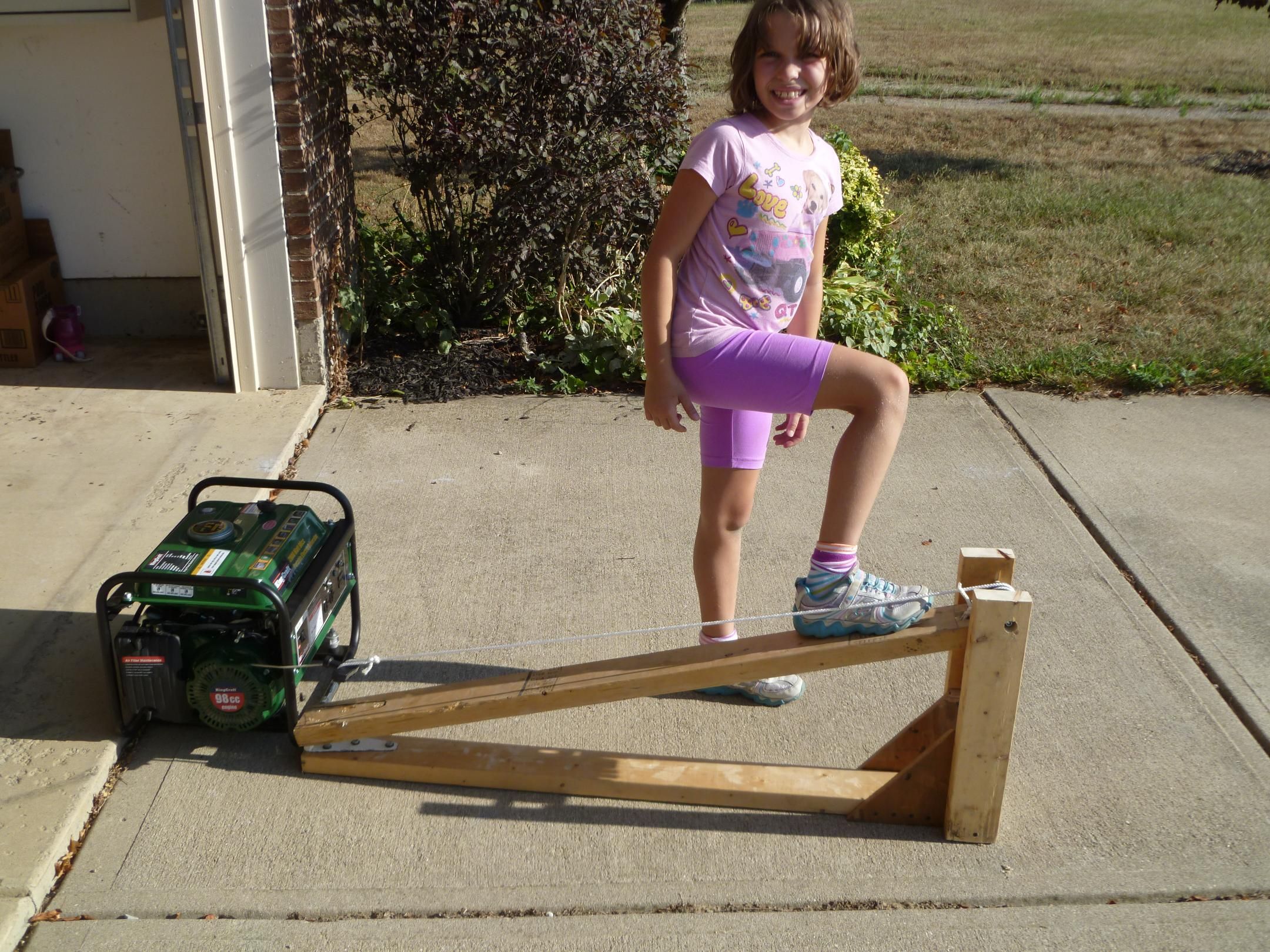 Step-n-Start - a Motor Pull-Starting Assist for Those That Need a ...