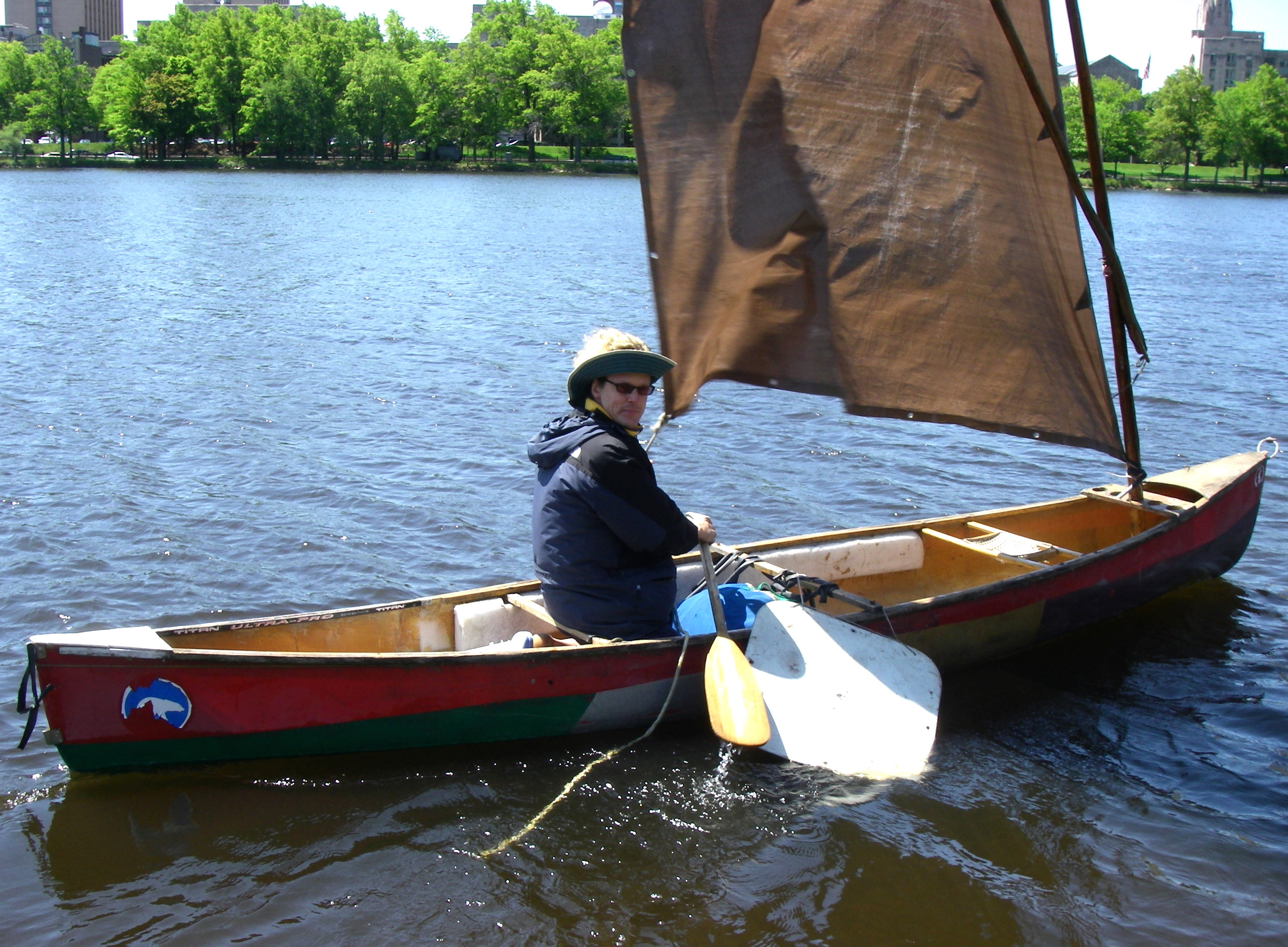 Canoe Sail : 5 Steps (with Pictures) - Instructables