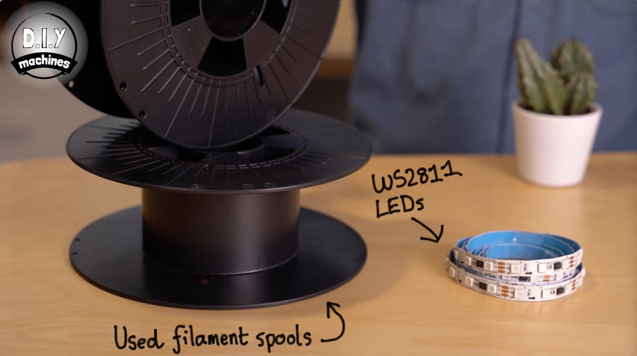 Recycled Spool Smart Lamp - With Sound Reactivity, MQTT, Hue & Alexa : 23 Steps (with Pictures ...