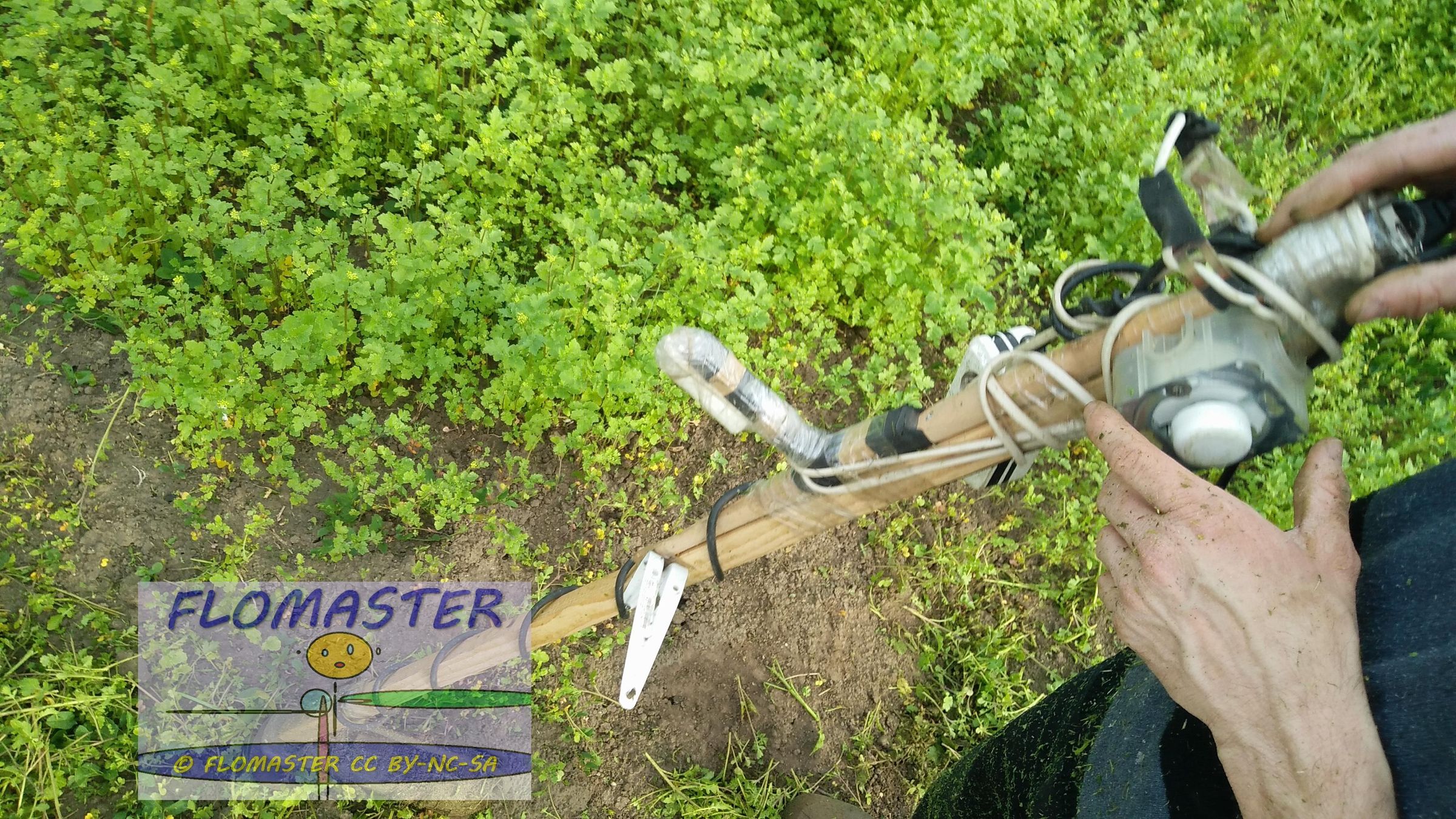 DIY Powerful Lawn Trimmer From an Angle Grinder : 11 Steps (with ...