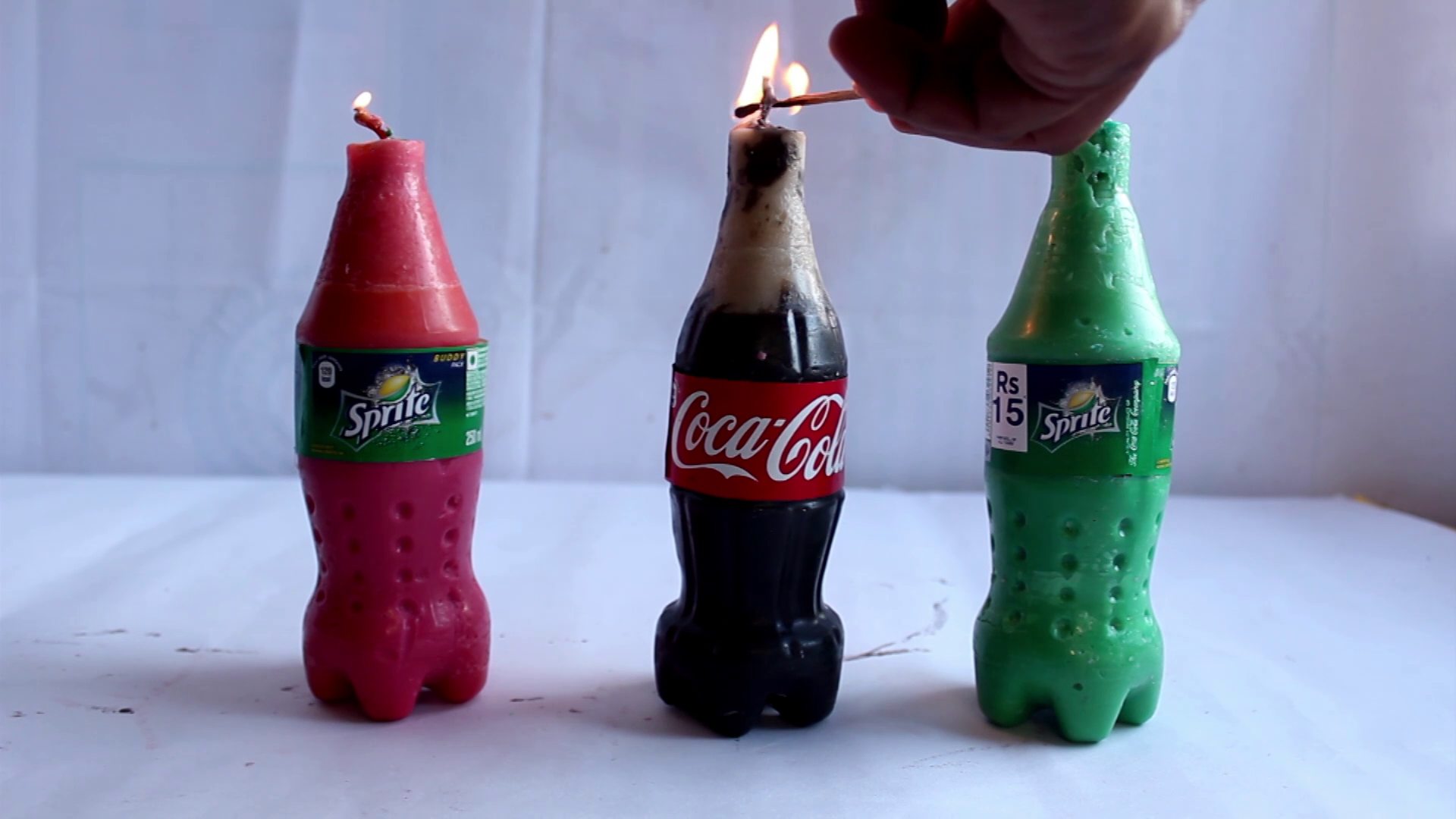 Make Mini Coca Cola & Sprite Candles DIY Soda Candles : 6 Steps (with ...