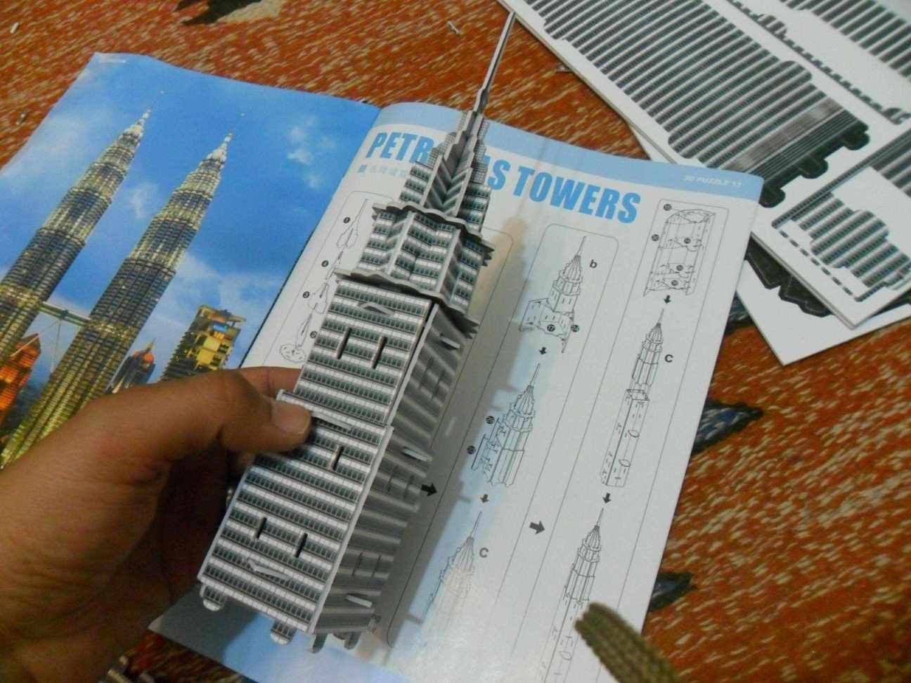 Twin Towers 3D Puzzle : 6 Steps - Instructables