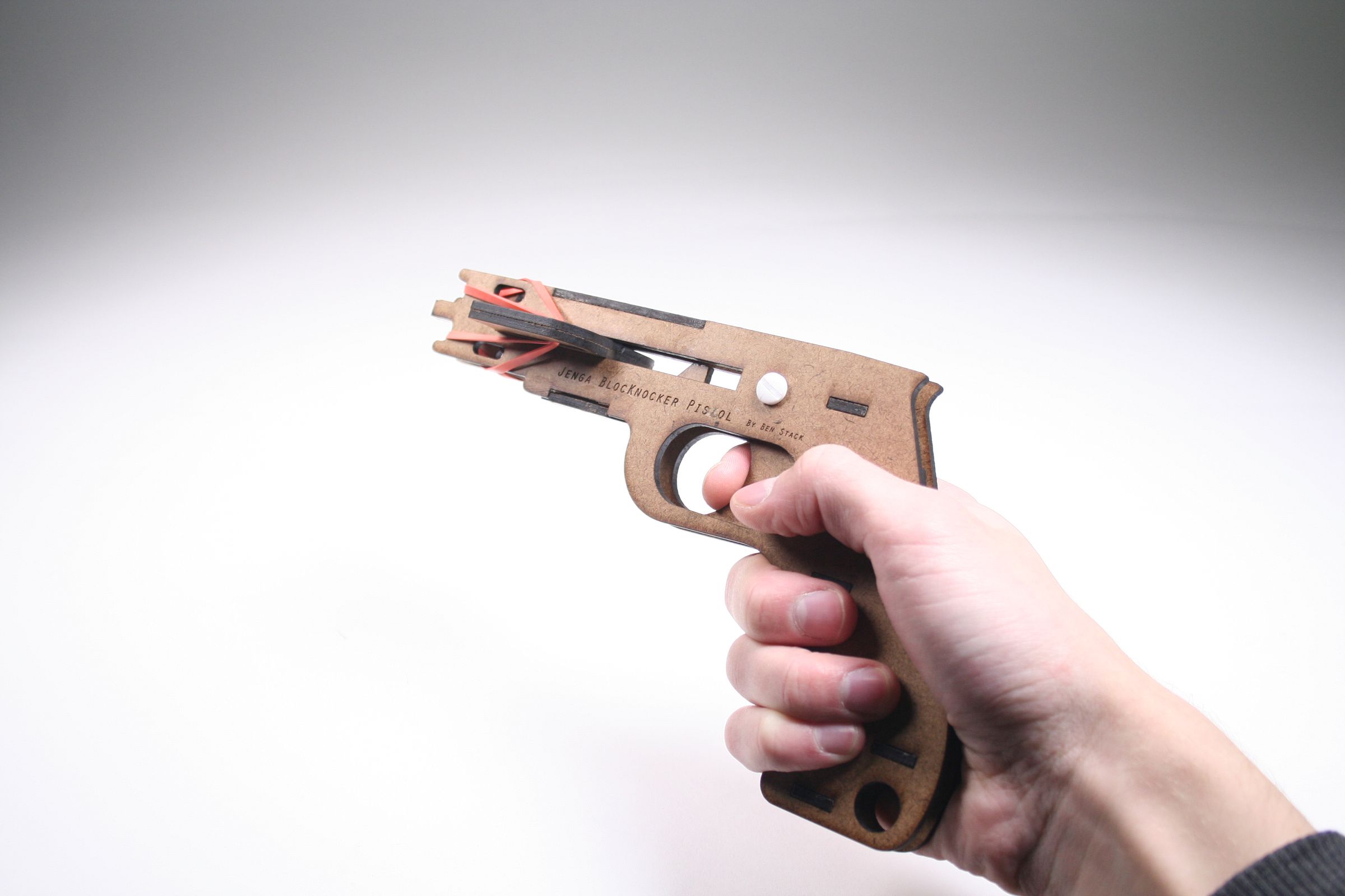 Wooden Laser Cut Jenga Pistol : 11 Steps (with Pictures) - Instructables