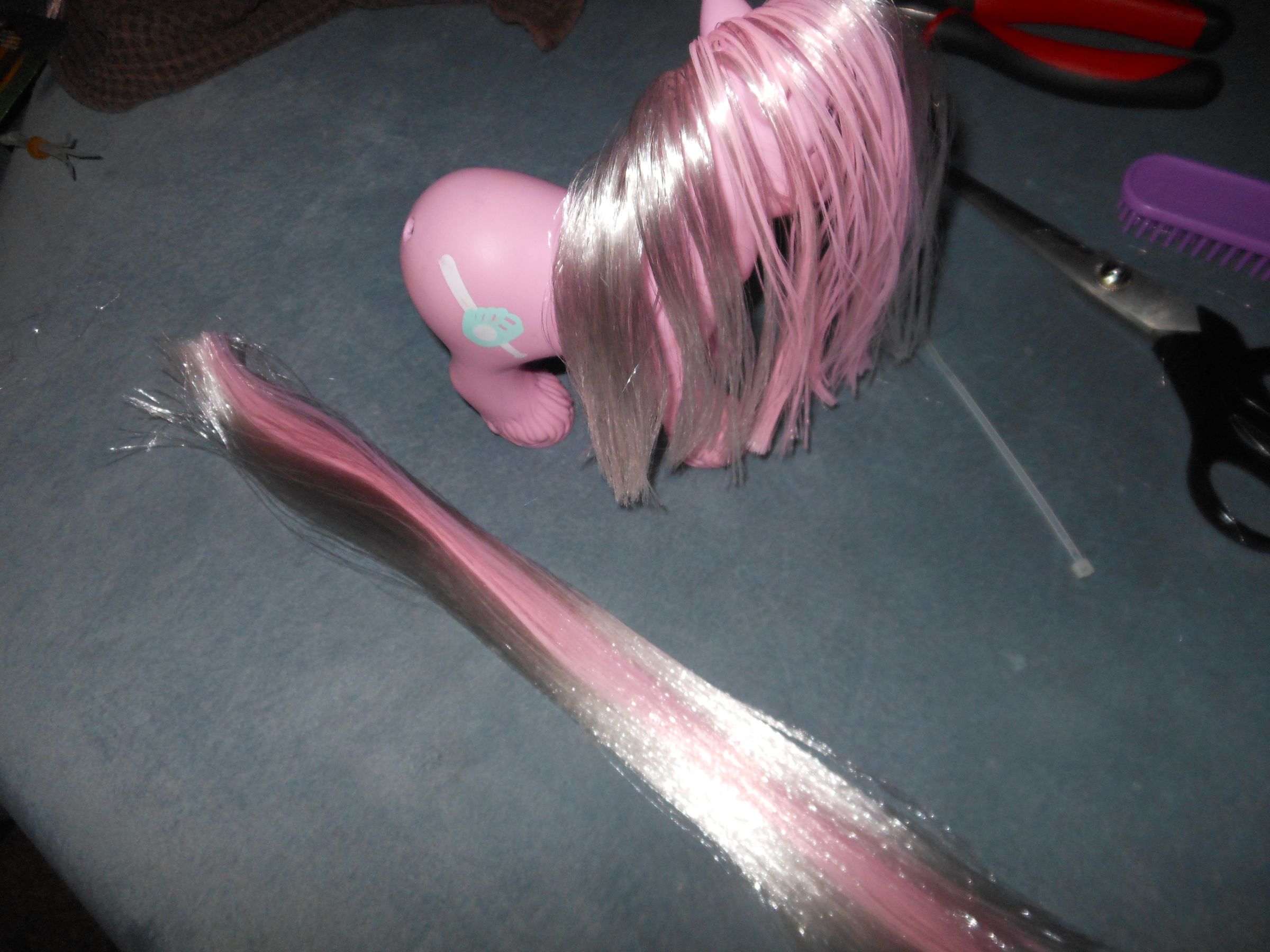 My Little Pony - Rehairing : 6 Steps - Instructables