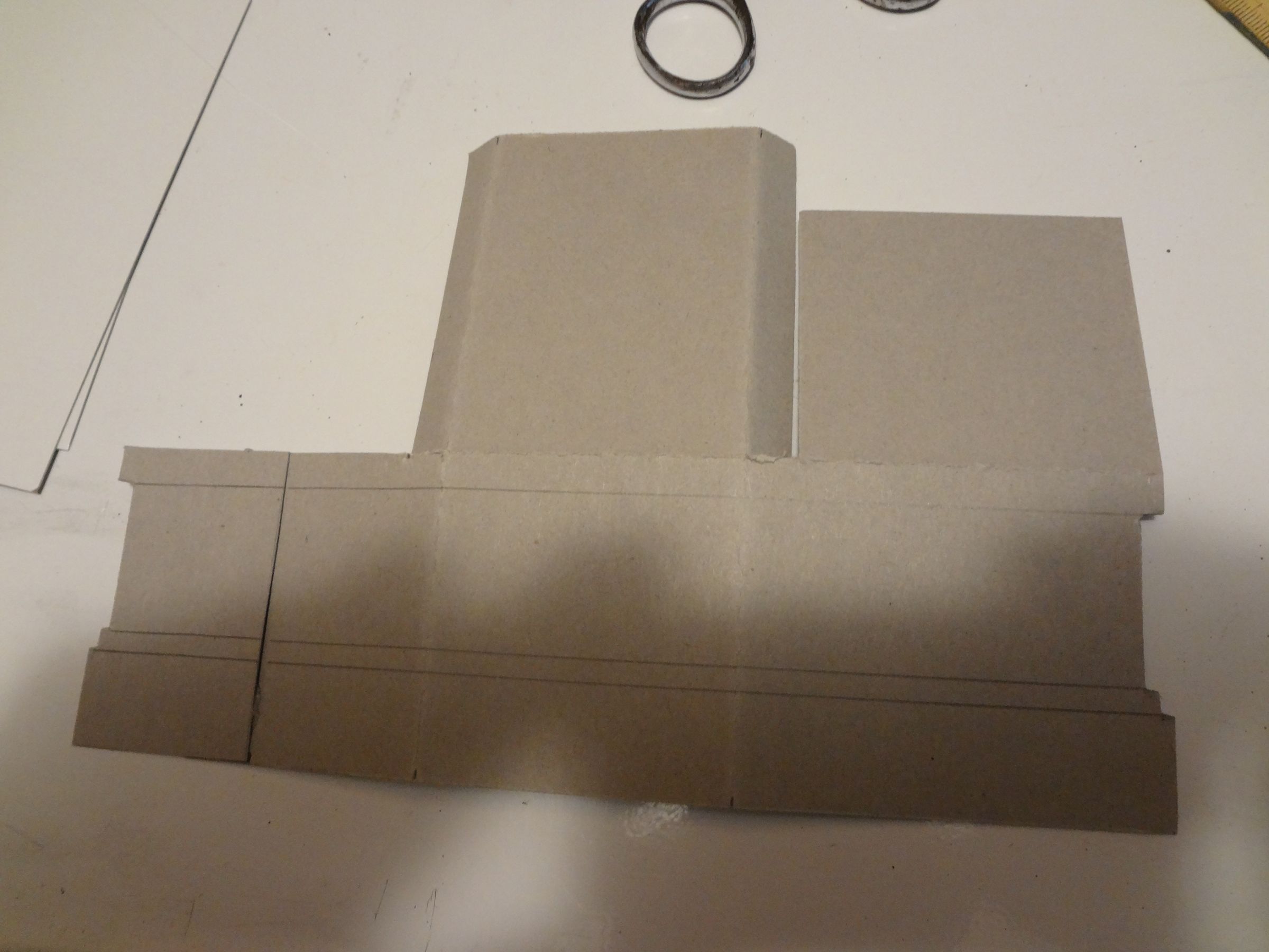 Train Locomotive Made Out of Cardboard With Electric Motor. : 5 Steps ...