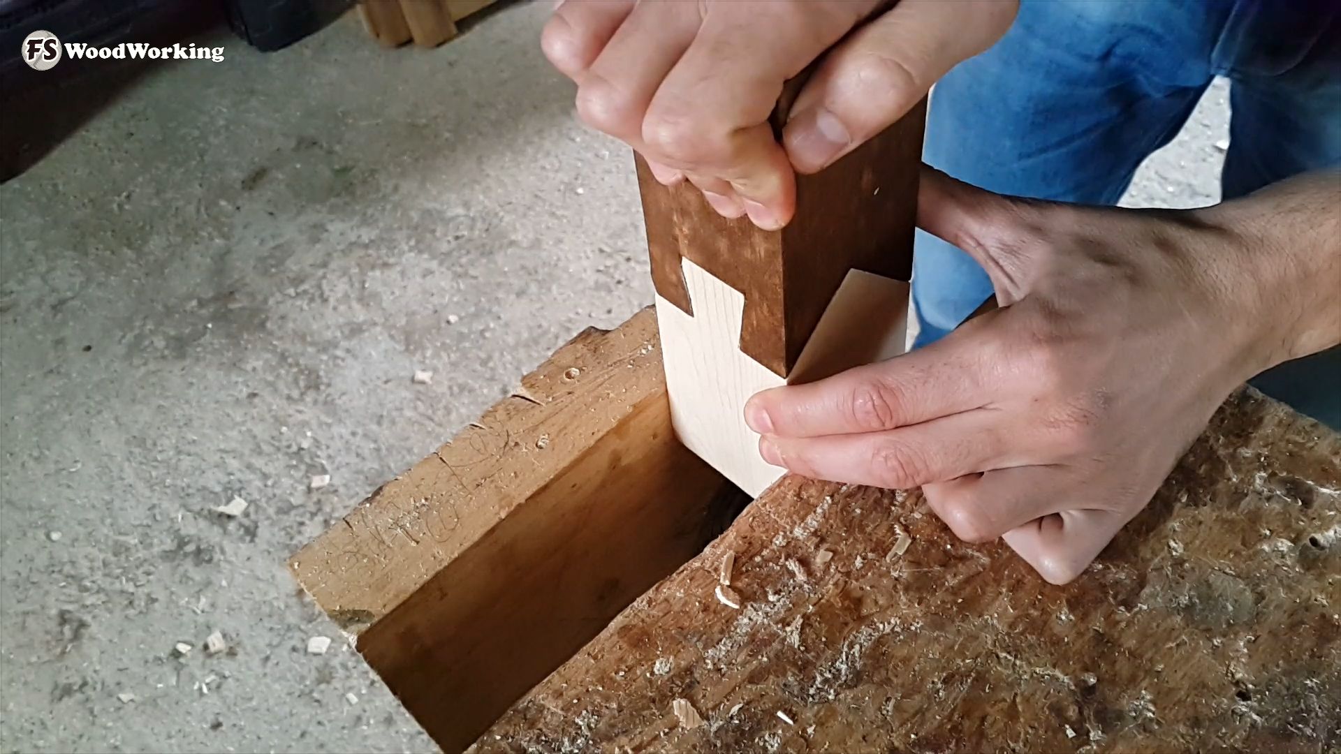 Impossible Joint (Osaka Castle-Otemon Gate's Pillar Splice) : 5 Steps ...