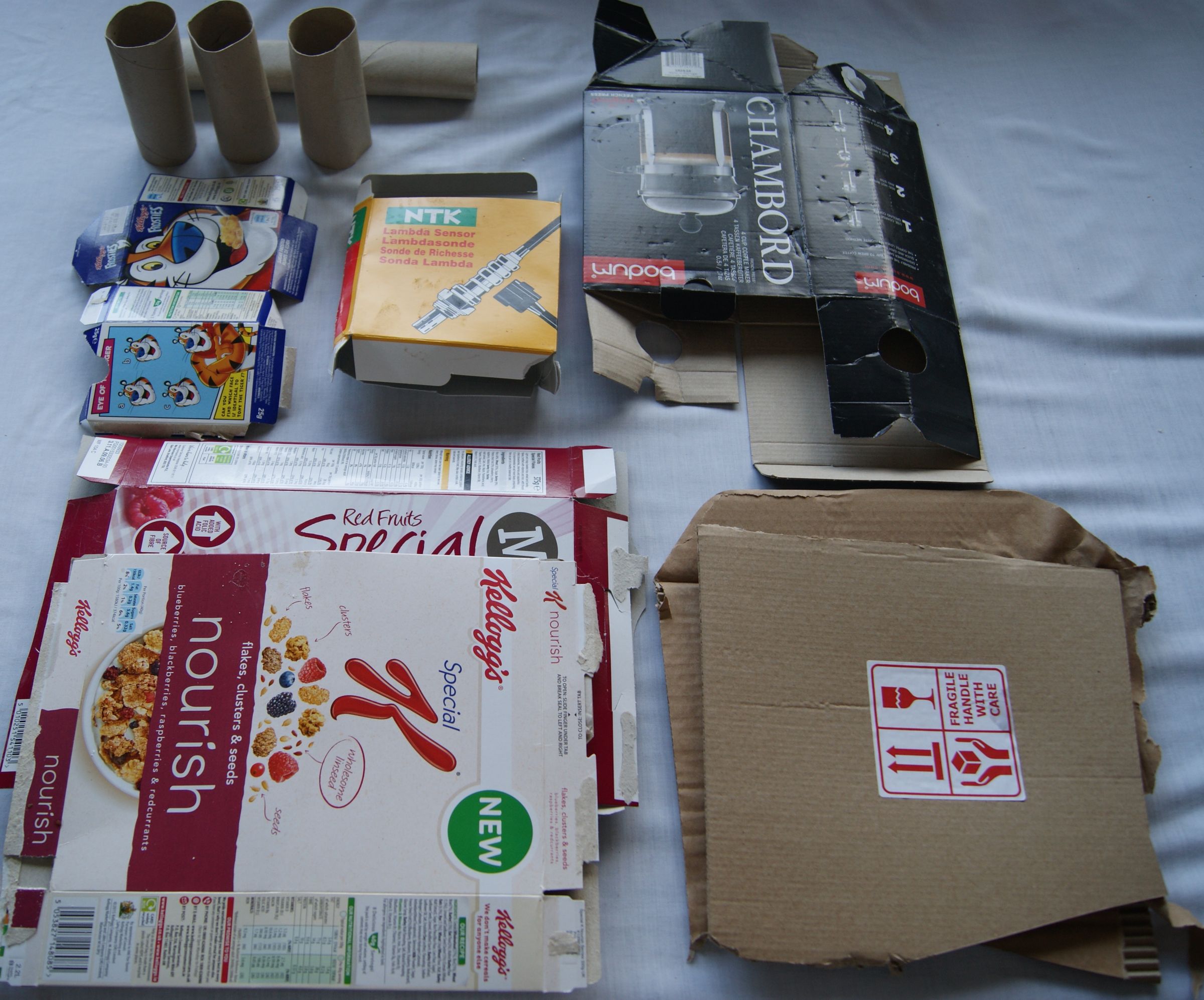 Make Beautiful Paper From Waste Cardboard : 8 Steps (with Pictures ...