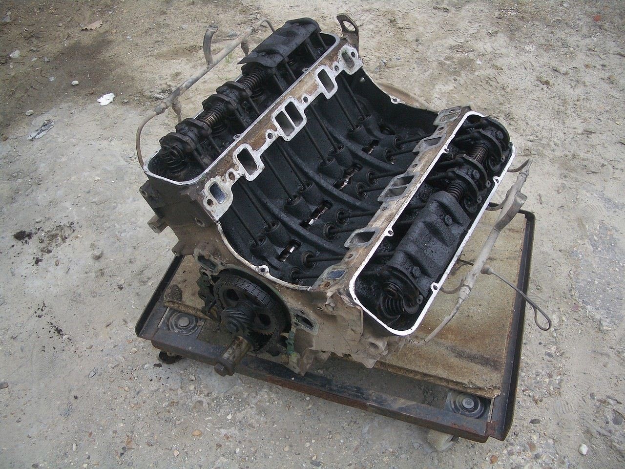 V8 Engine Block