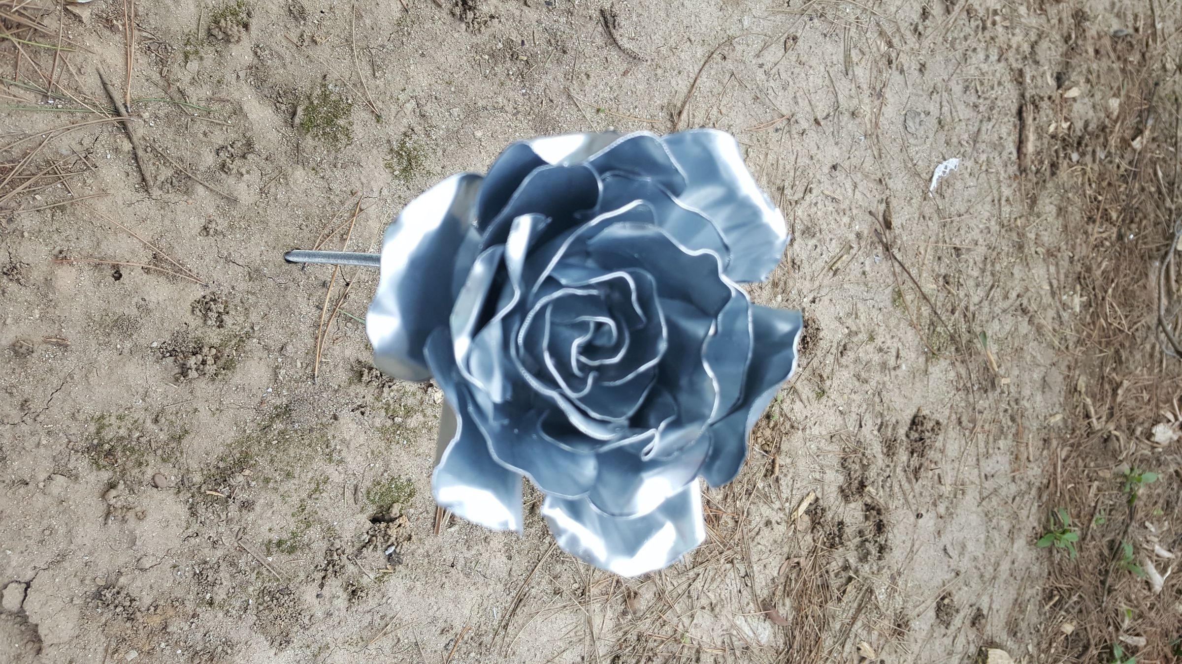 Home Improvement Store: Metal Rose : 14 Steps (with Pictures ...