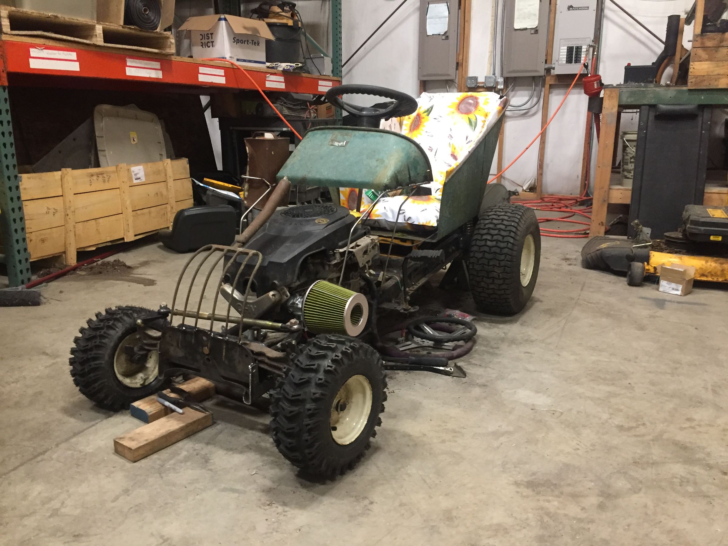 Rat Rod Mower Kart : 10 Steps (with Pictures) - Instructables