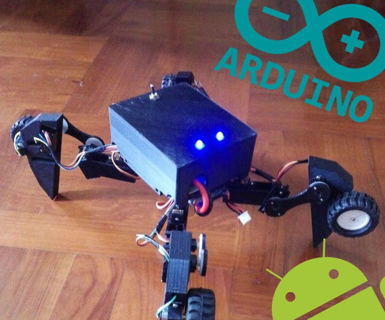 3D Printed "Transformers" Robot - Spiderbot : 9 Steps (with Pictures ...