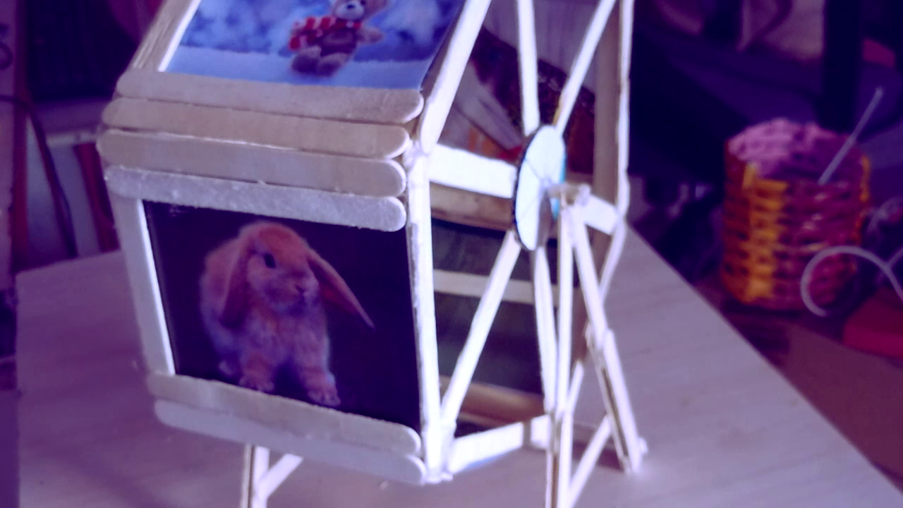 Wind Operated Rotary Photo Frame_ SIMPLE : 6 Steps (with Pictures ...