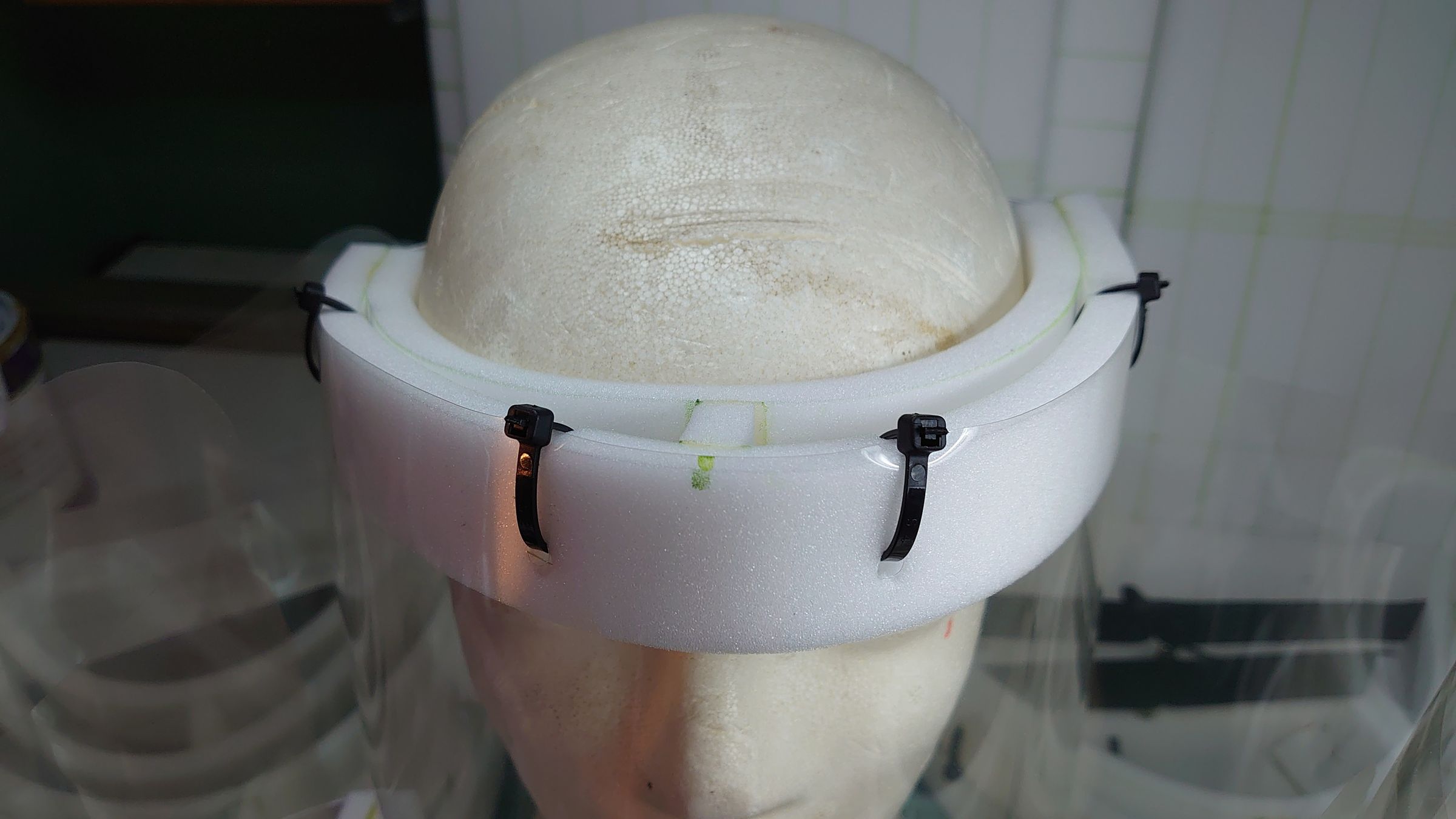Eva Foam Face Shield : 10 Steps (with Pictures) - Instructables