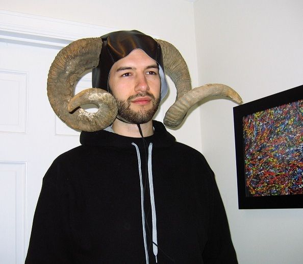 Tim the Enchanter Hat With Real Ram Horns : 7 Steps - Instructables