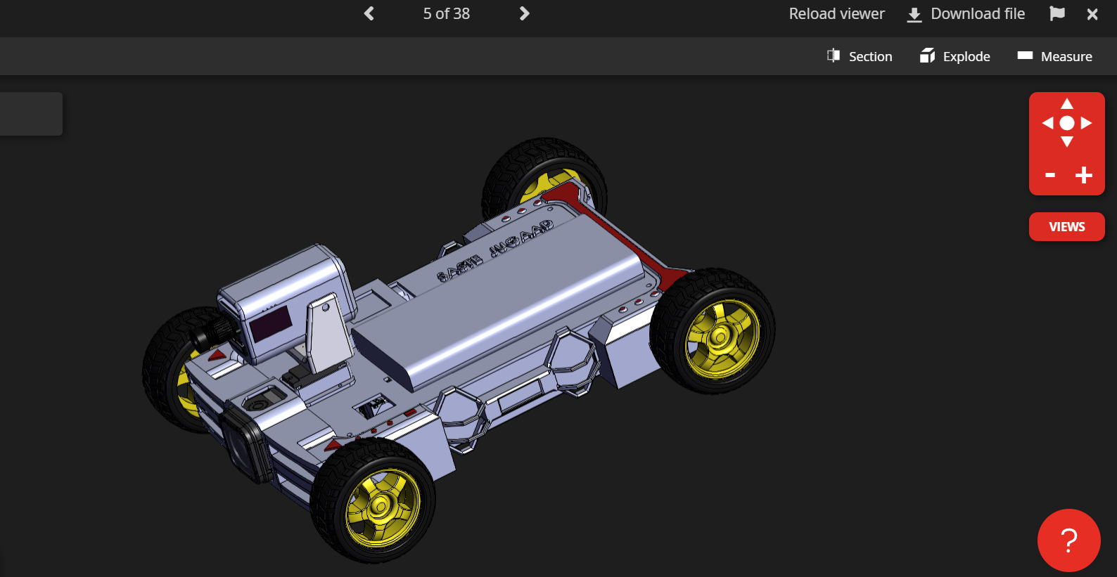 3D Printed Robotics Development Platform With Nvidia Jetson Nano : 11 ...