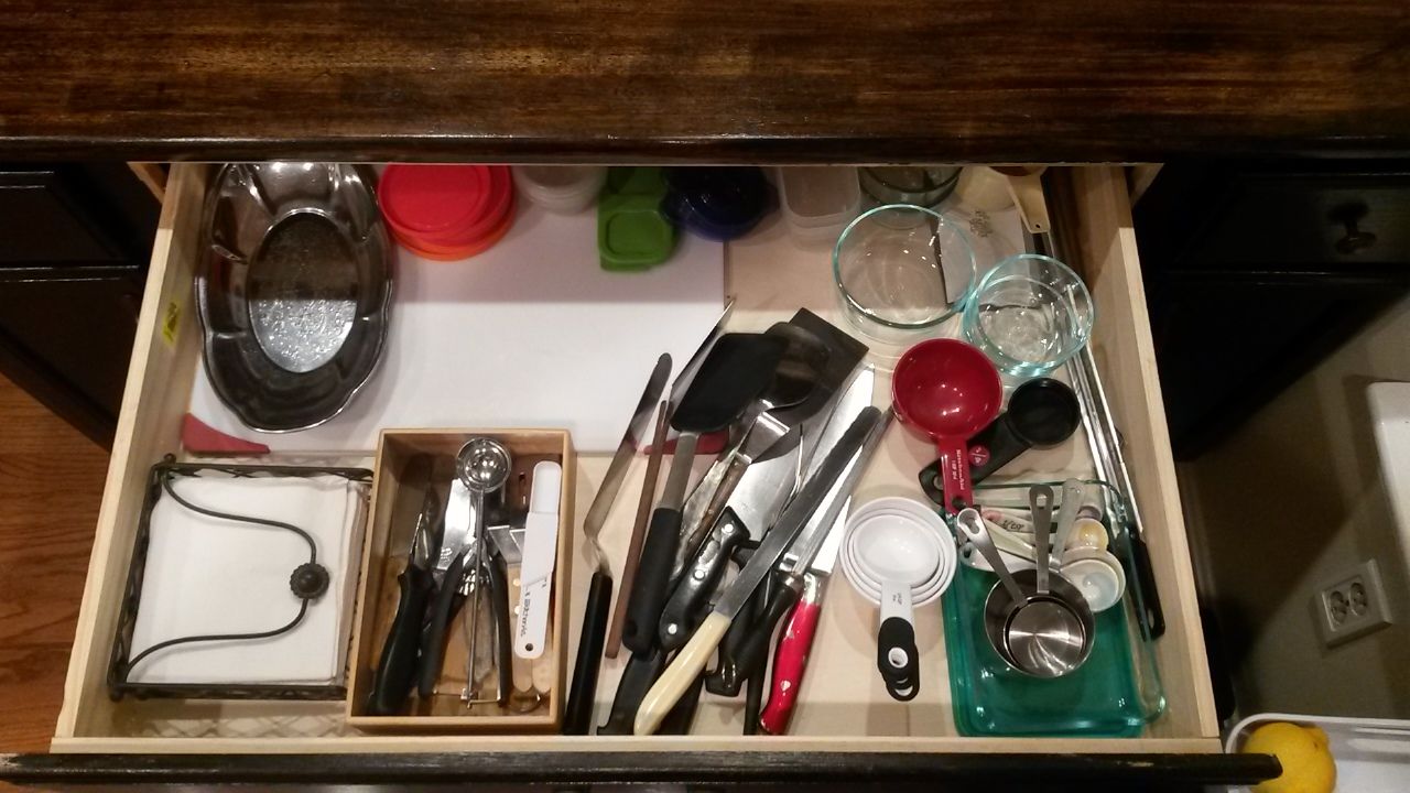 Making a Large Island Drawer From a Dummy-Fake Drawer : 7 Steps (with ...