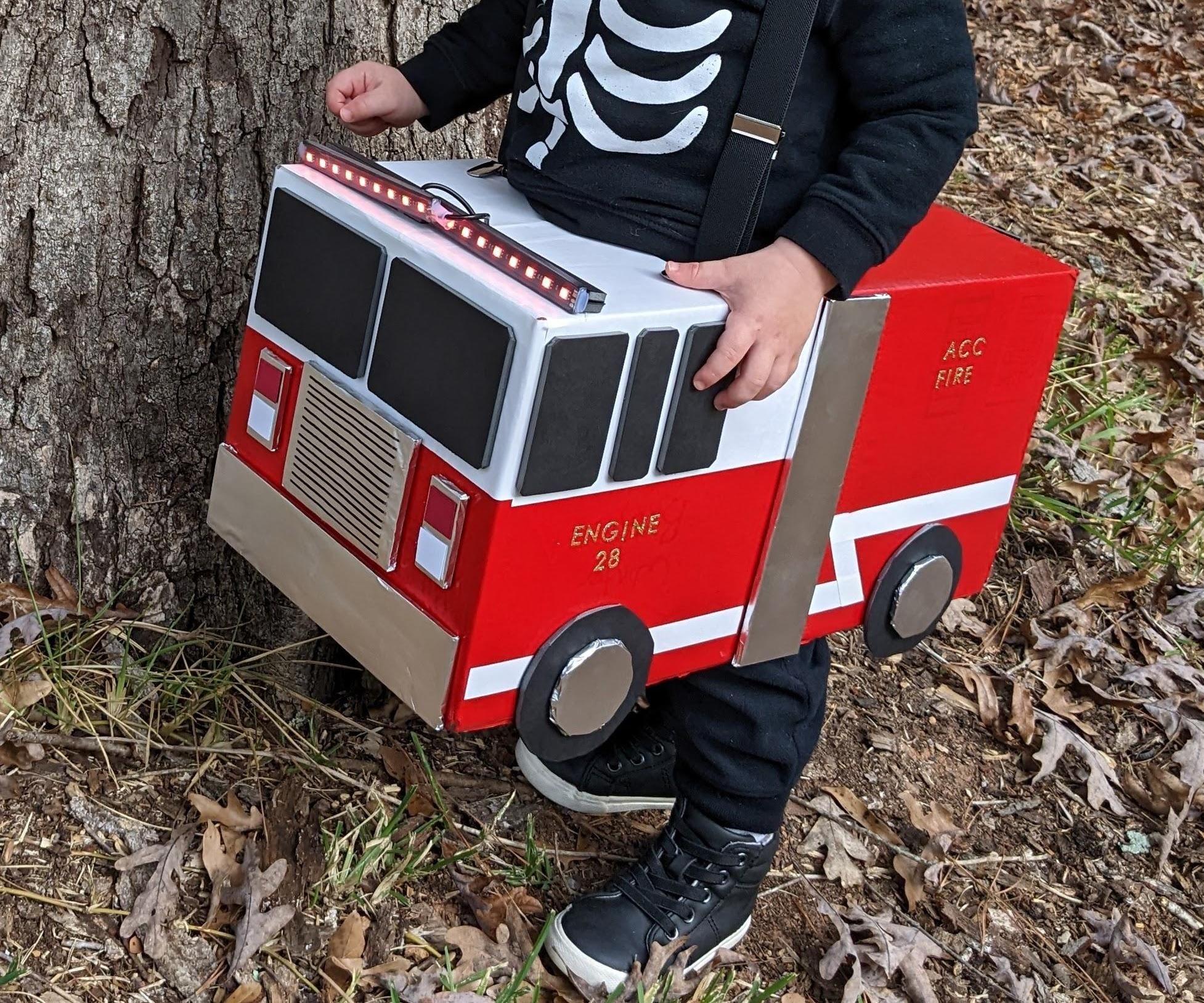 Fire Truck Costume : 9 Steps (with Pictures) - Instructables