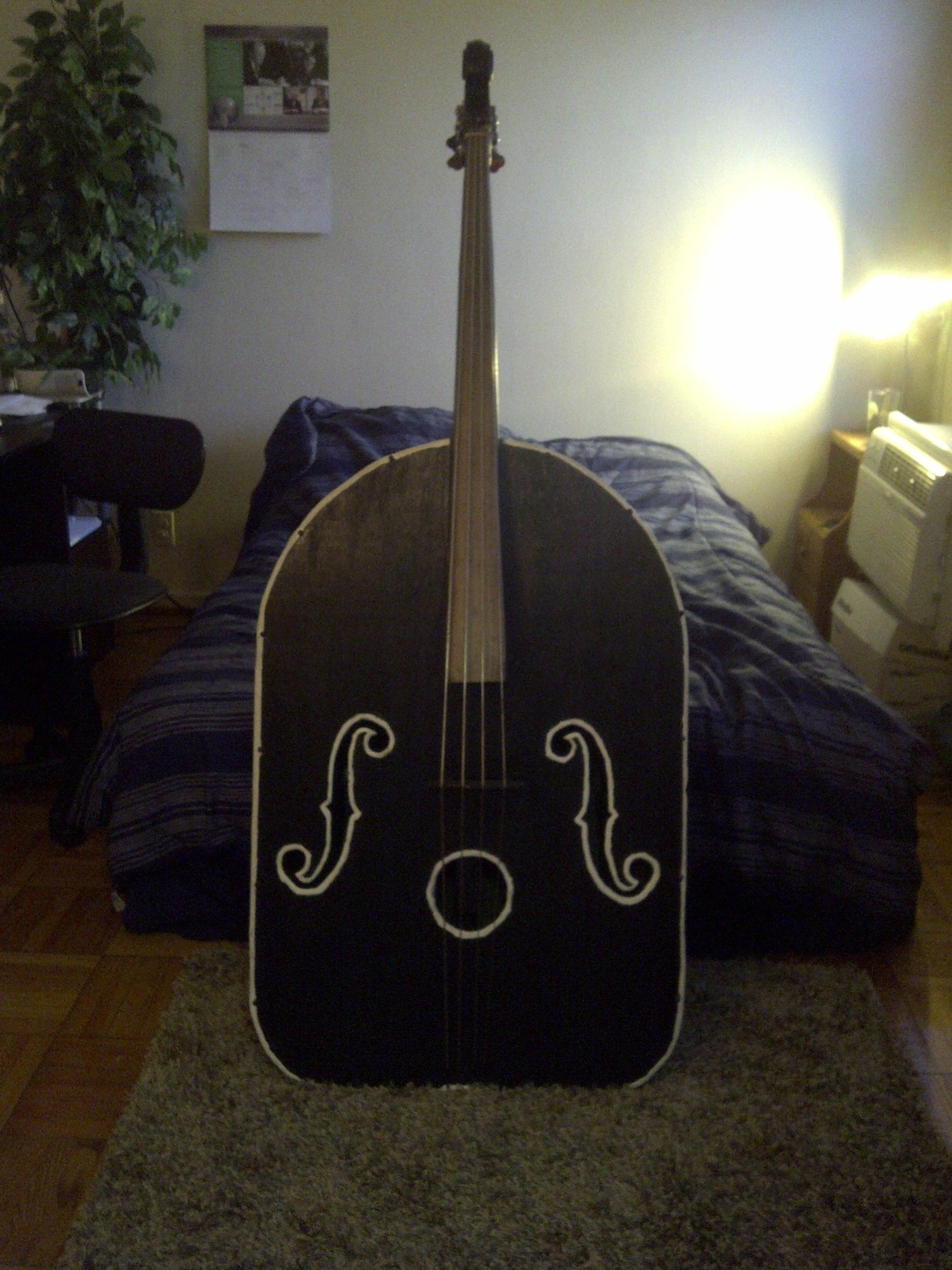Building an Upright Bass Out of a Wheelbarrow! : 5 Steps - Instructables