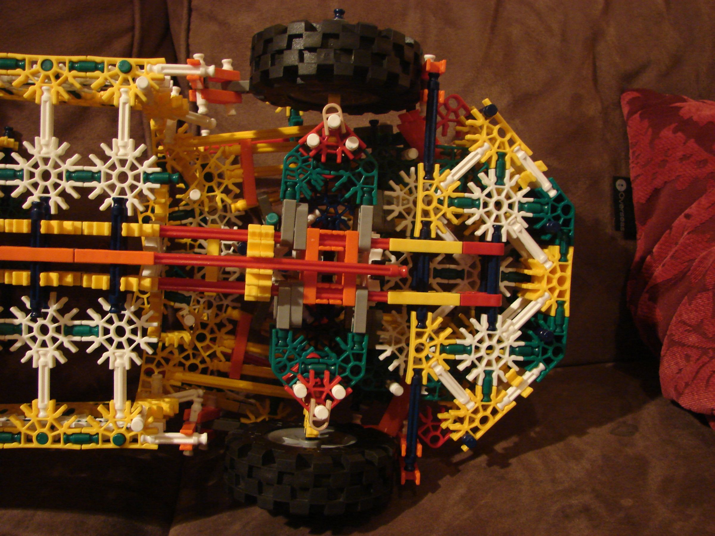 Knex Car With Suspension and Steering - Instructables
