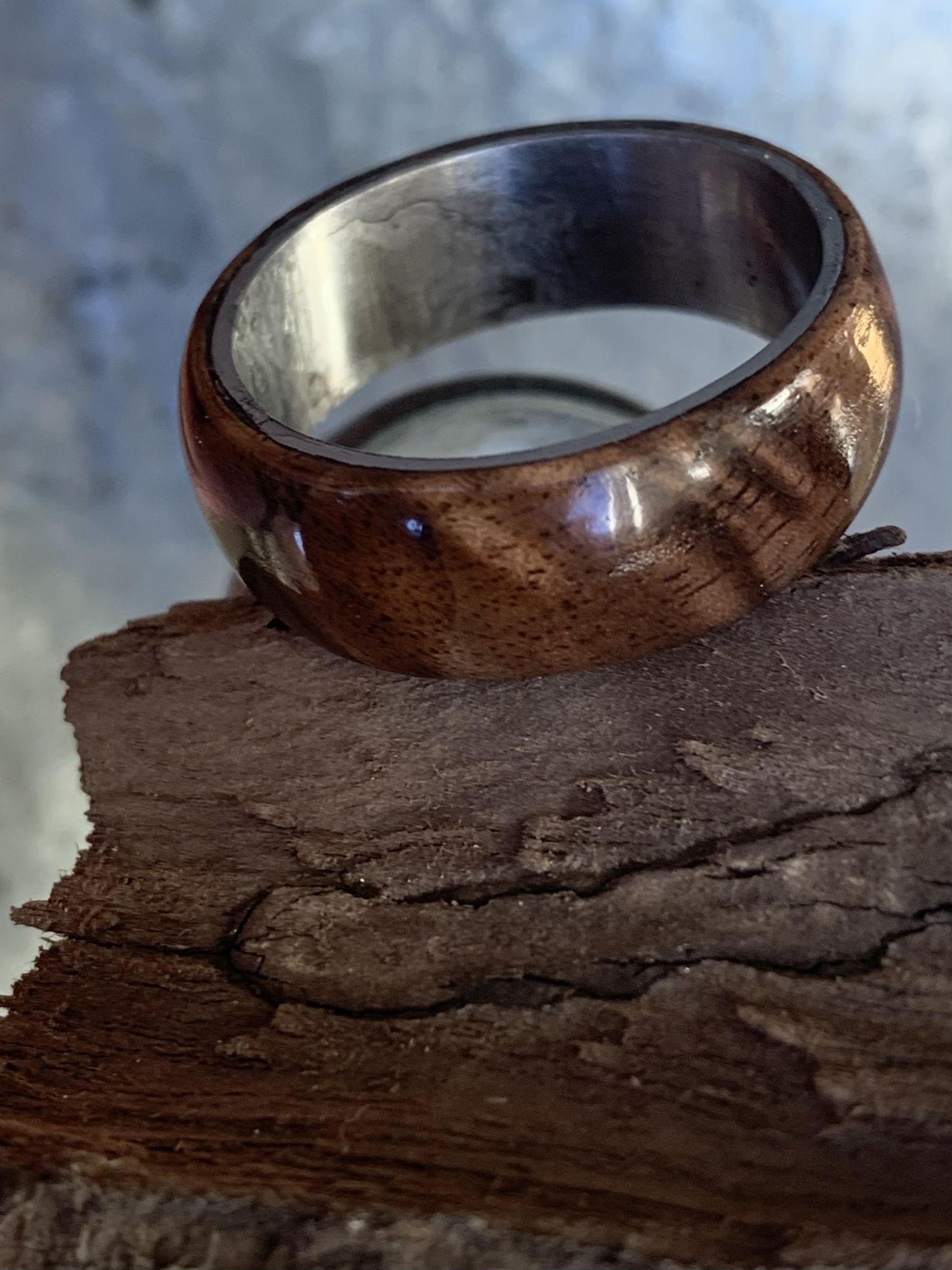 Handmade Walnut and Steel Ring : 7 Steps (with Pictures) - Instructables