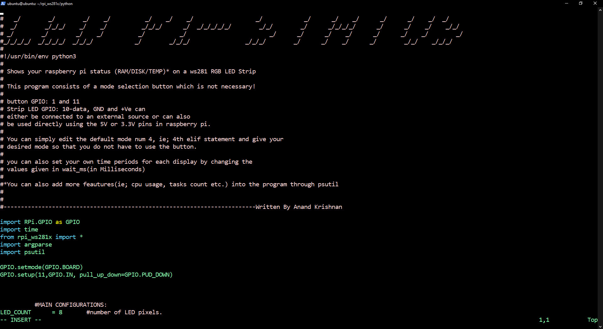 Raspberry Pi /HOME SERVER CPU Status on a RGB LED : 3 Steps - Instructables