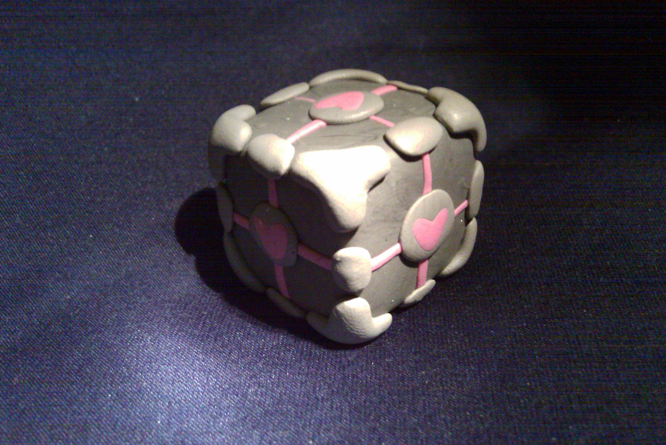 Portable Weighted Companion Cube : 12 Steps (with Pictures) - Instructables