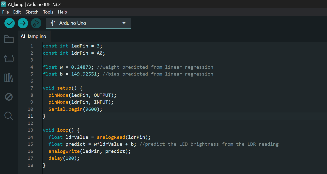 AI Lamp - How to Use AI in Arduino! : 9 Steps (with Pictures ...