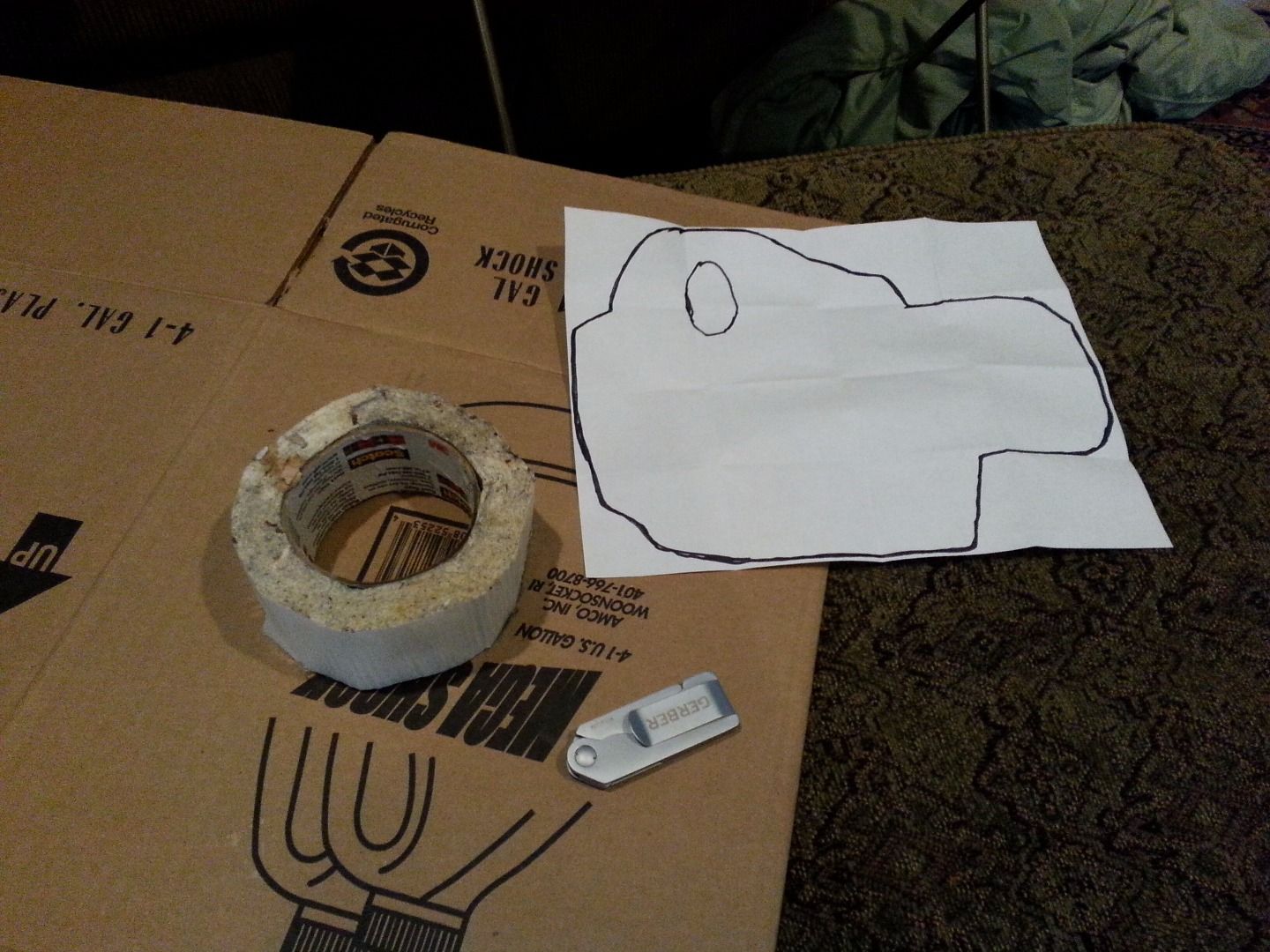 Cardboard Wrist Immobilization Brace : 7 Steps - Instructables