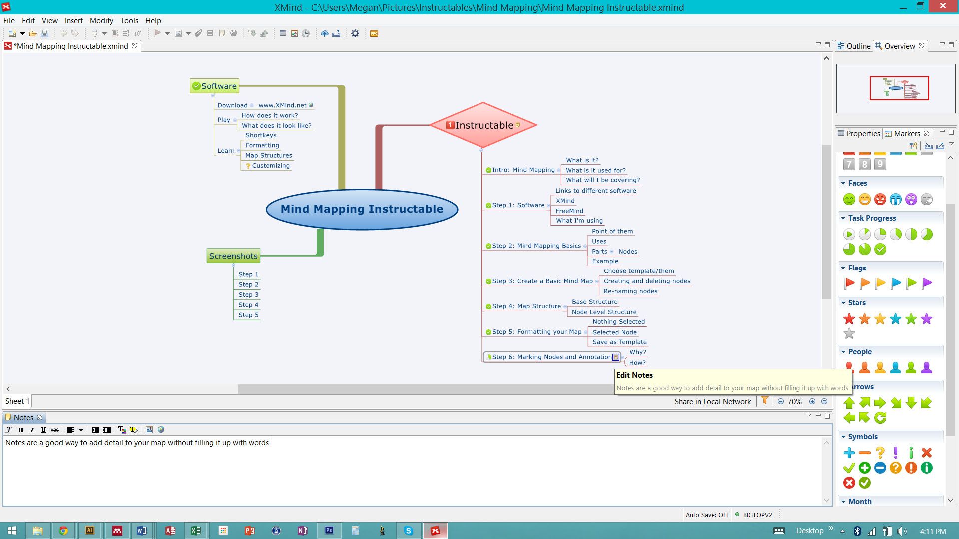 Mind Mapping Software for Visual Organization : 8 Steps (with Pictures ...