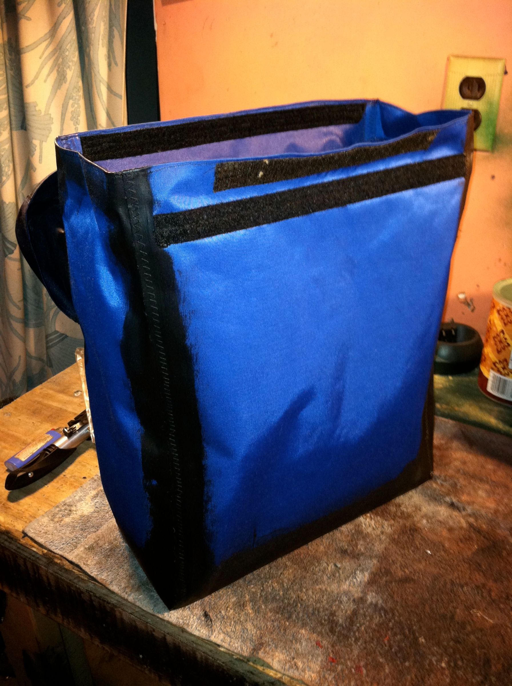 DIY Bike Panniers - Homemade Bicycle Panniers : 10 Steps (with Pictures ...