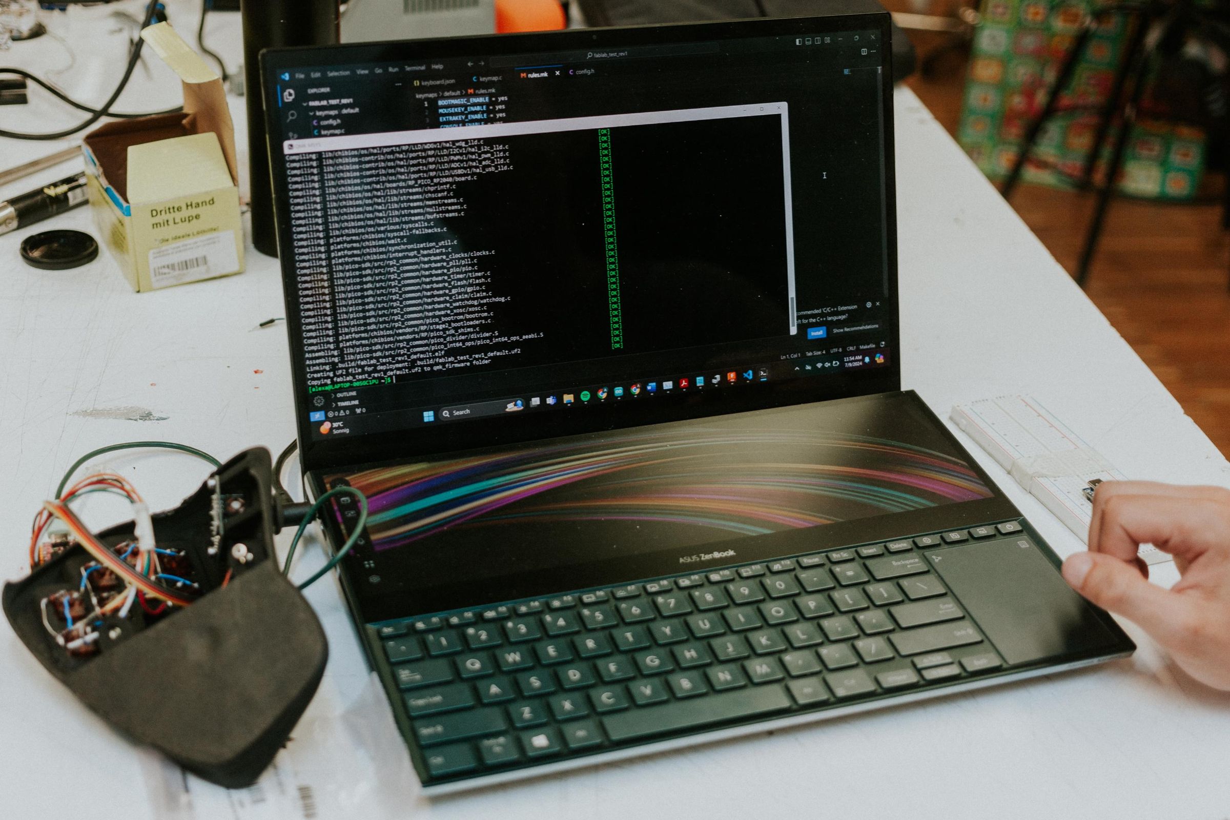 Ergonomic One Handed Keyboard and Joystick Using Artsey : 7 Steps (with ...