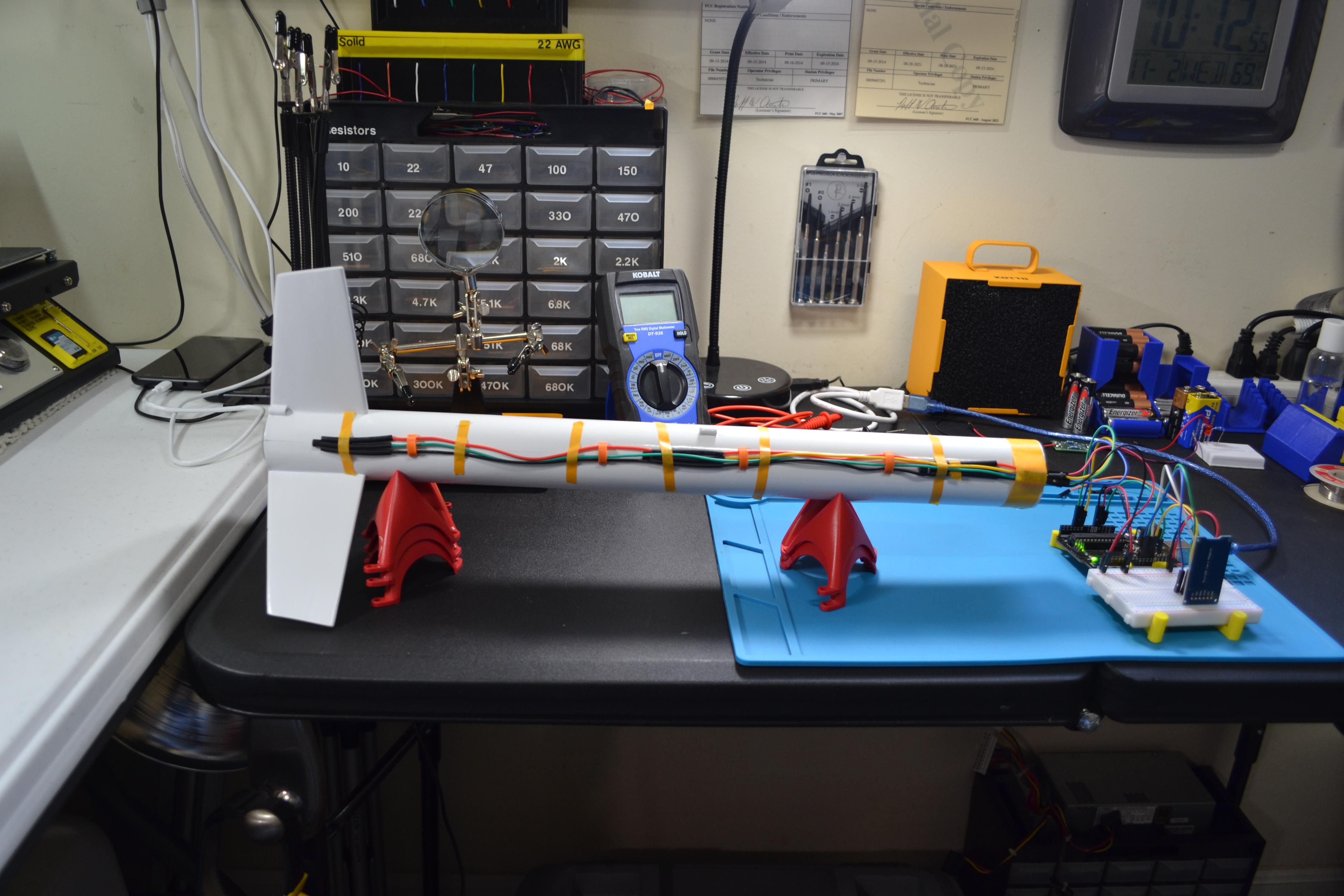 Project: Icarus - a Temperature Sensor Model Rocket : 10 Steps (with ...