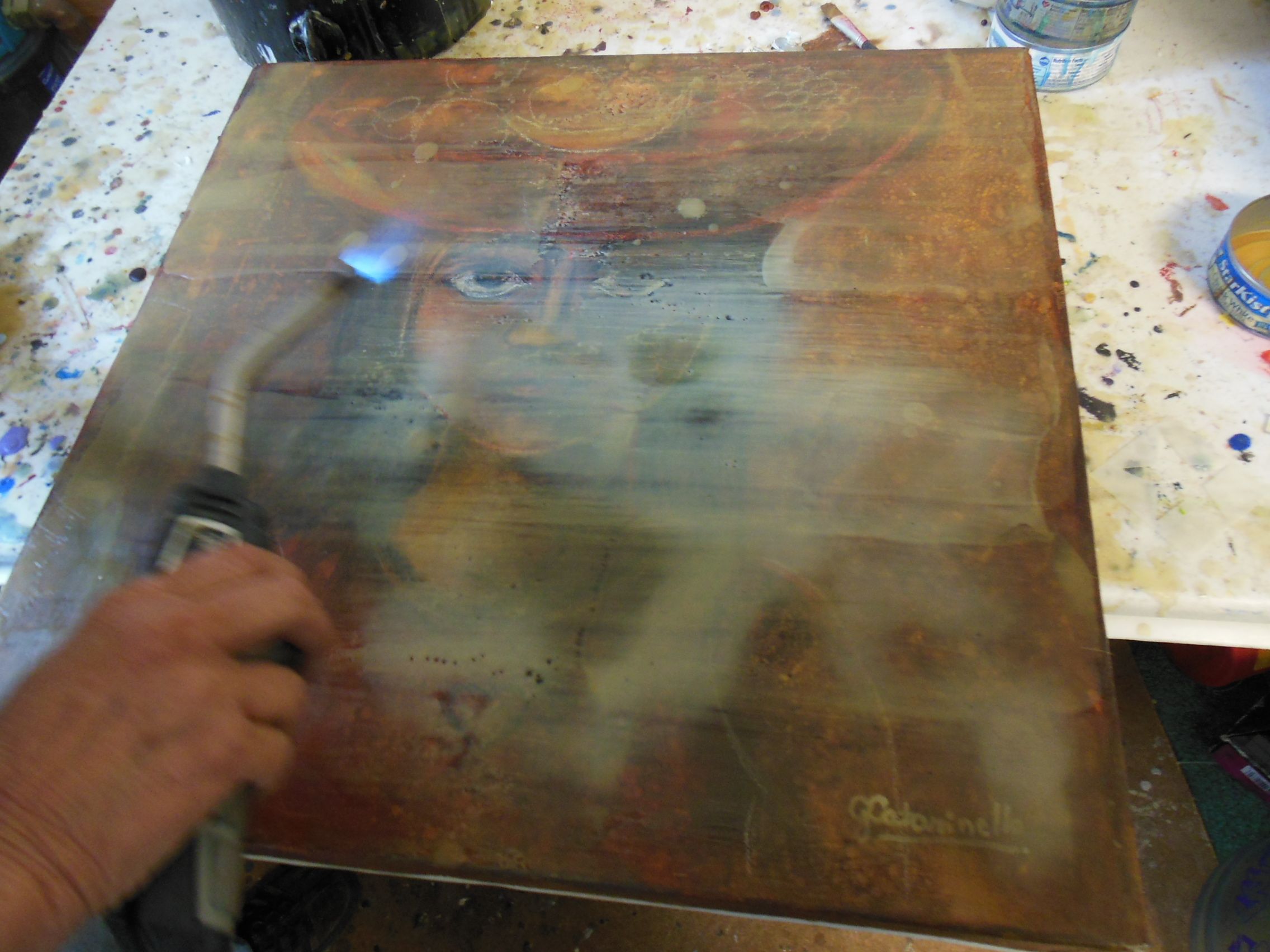 Beeswax Painting Aka Encaustic Painting : 46 Steps (with Pictures ...