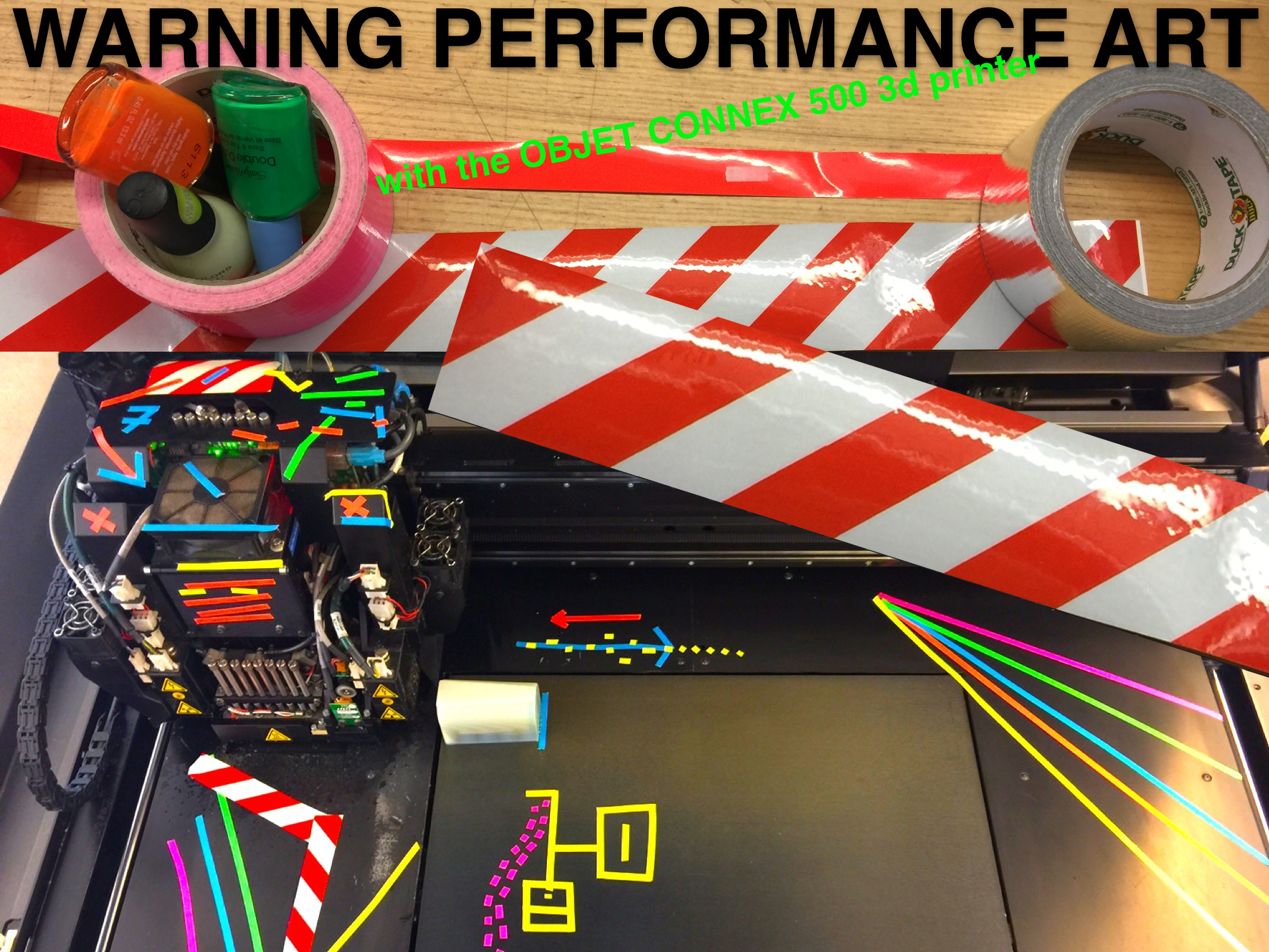 HOW TO DECORATE THE OBJET CONNEX 3D PRINTER (and Yourself at the Same ...