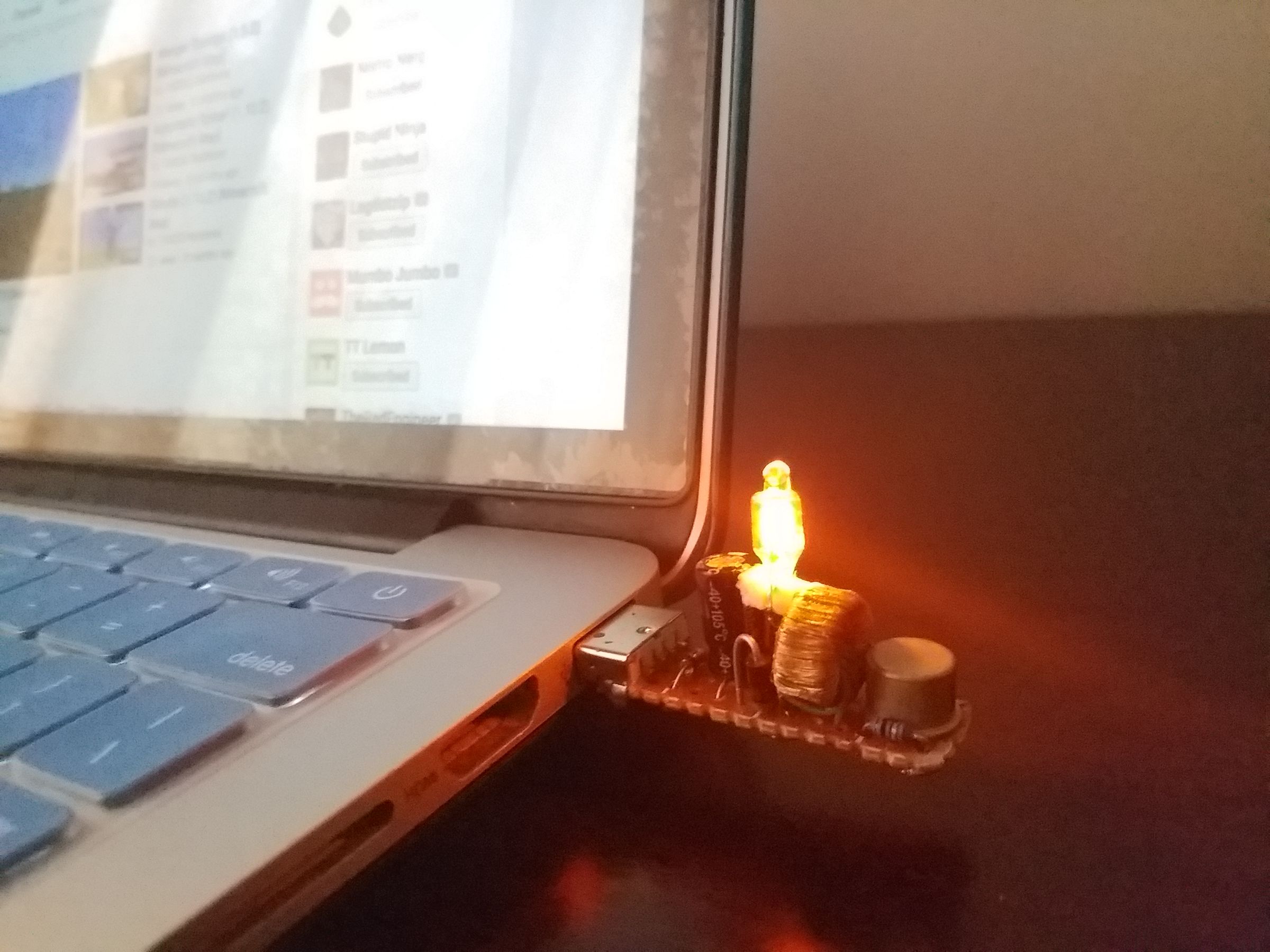 Neon Stick (USB Neon Inverter) [And Flash Drive...] : 7 Steps (with ...